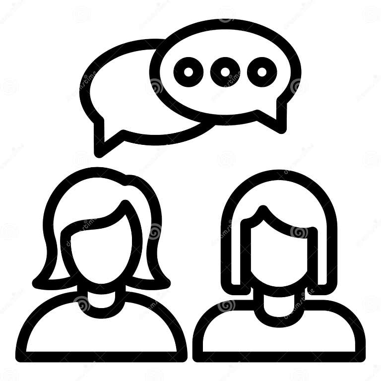 Communication Isolated Vector Icon Which Can Easily Modify or Edit ...