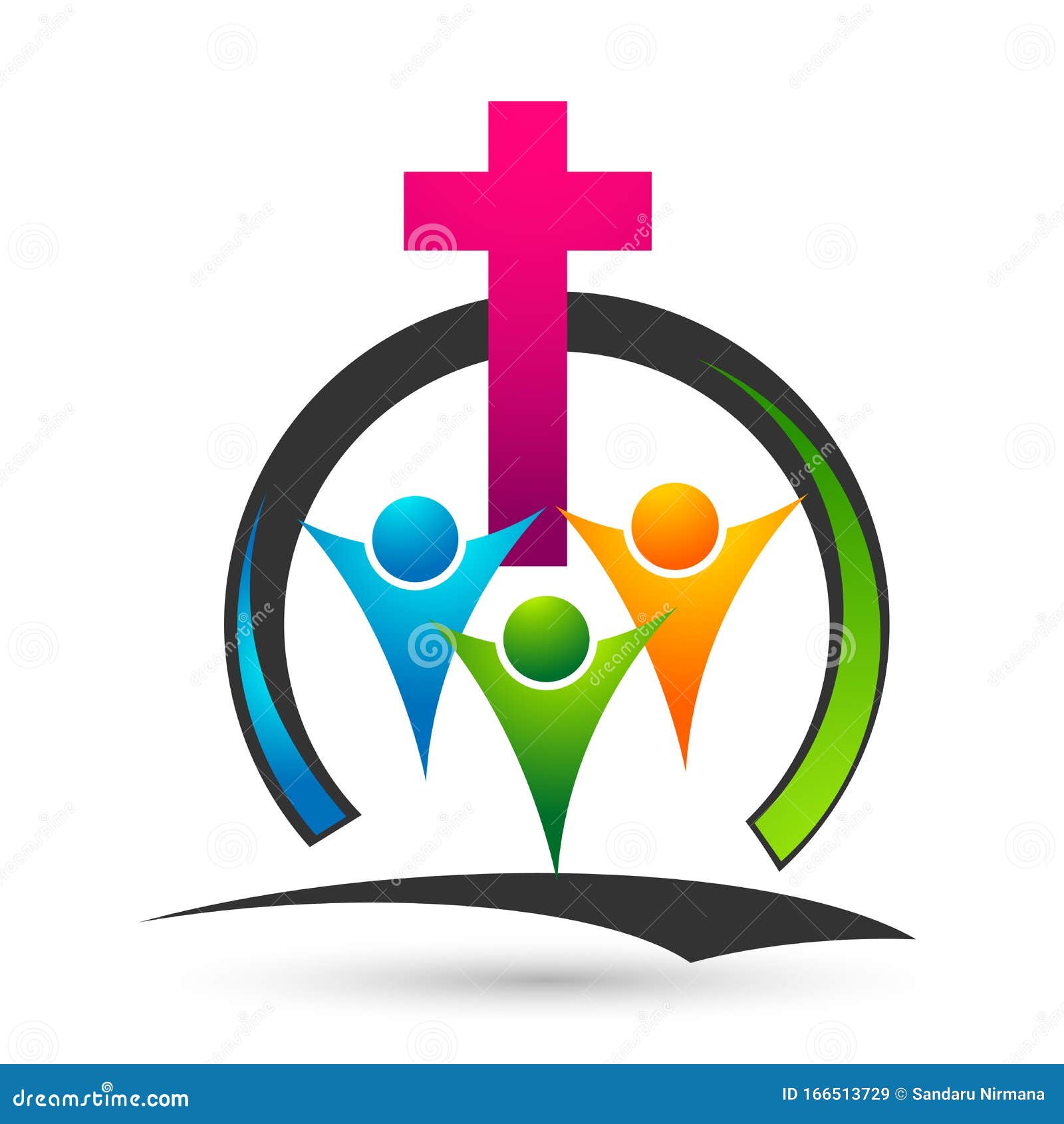 Heart Love House Home Church Icon Clip Art Logo Vector Stock Vector ...