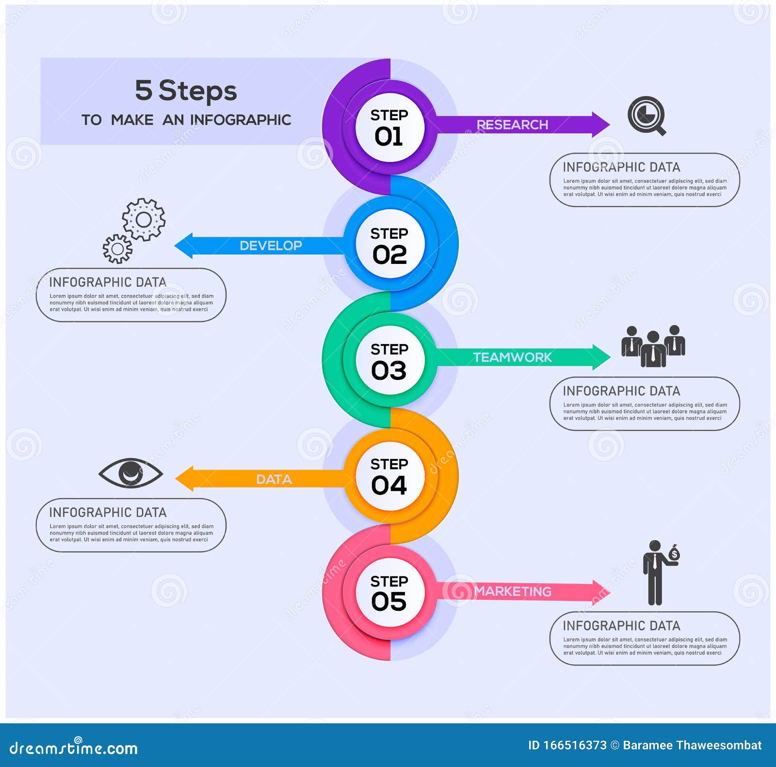 Abstract Modern Business Tag Design Concept for Infographic. Stock ...