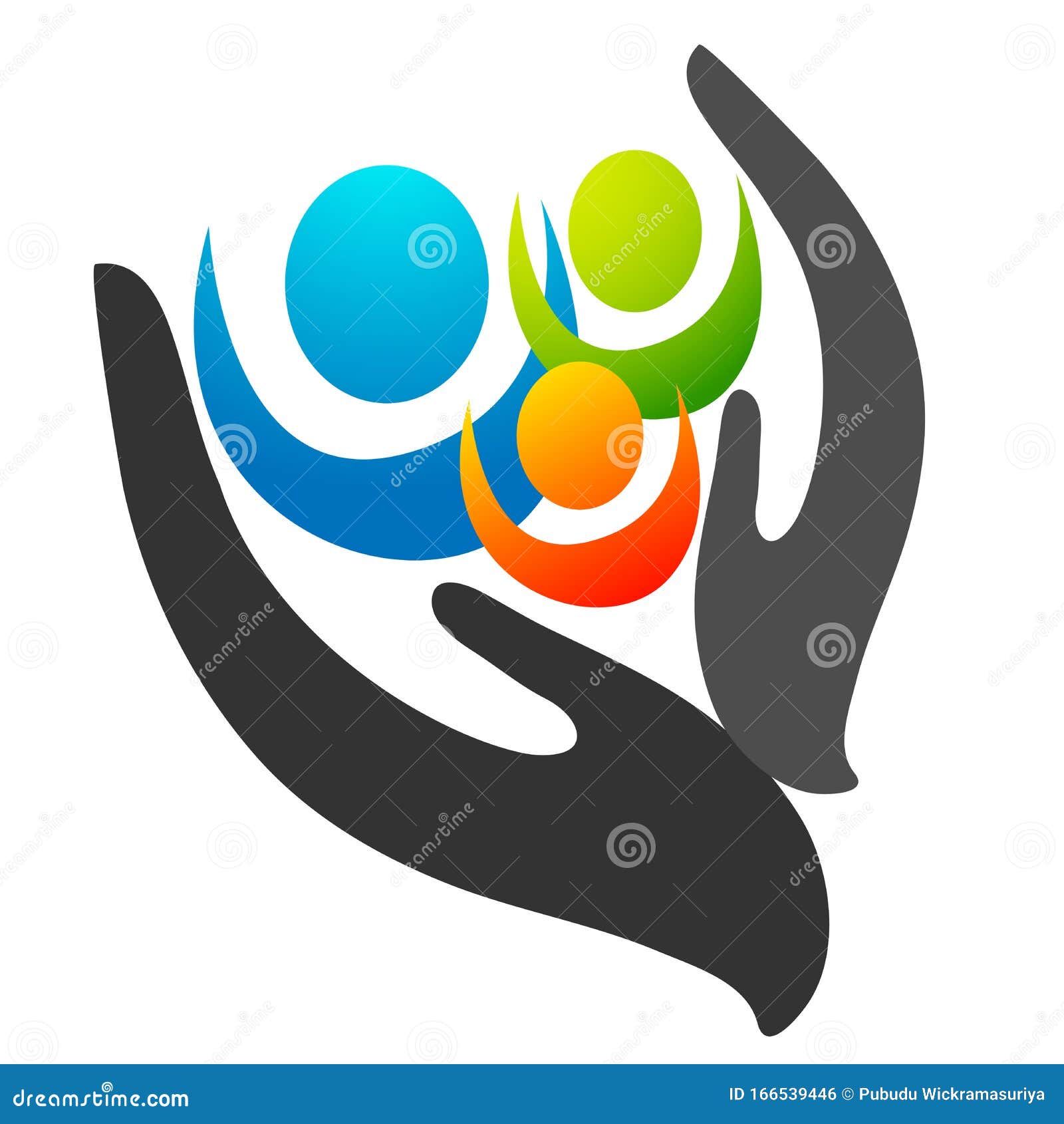 Family Union Love Children Kids Care Hands Taking Care Hands Love ...