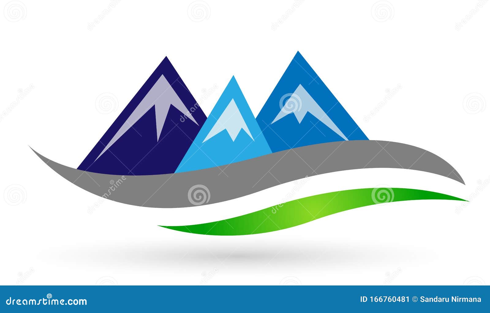 Mountain Range Logo