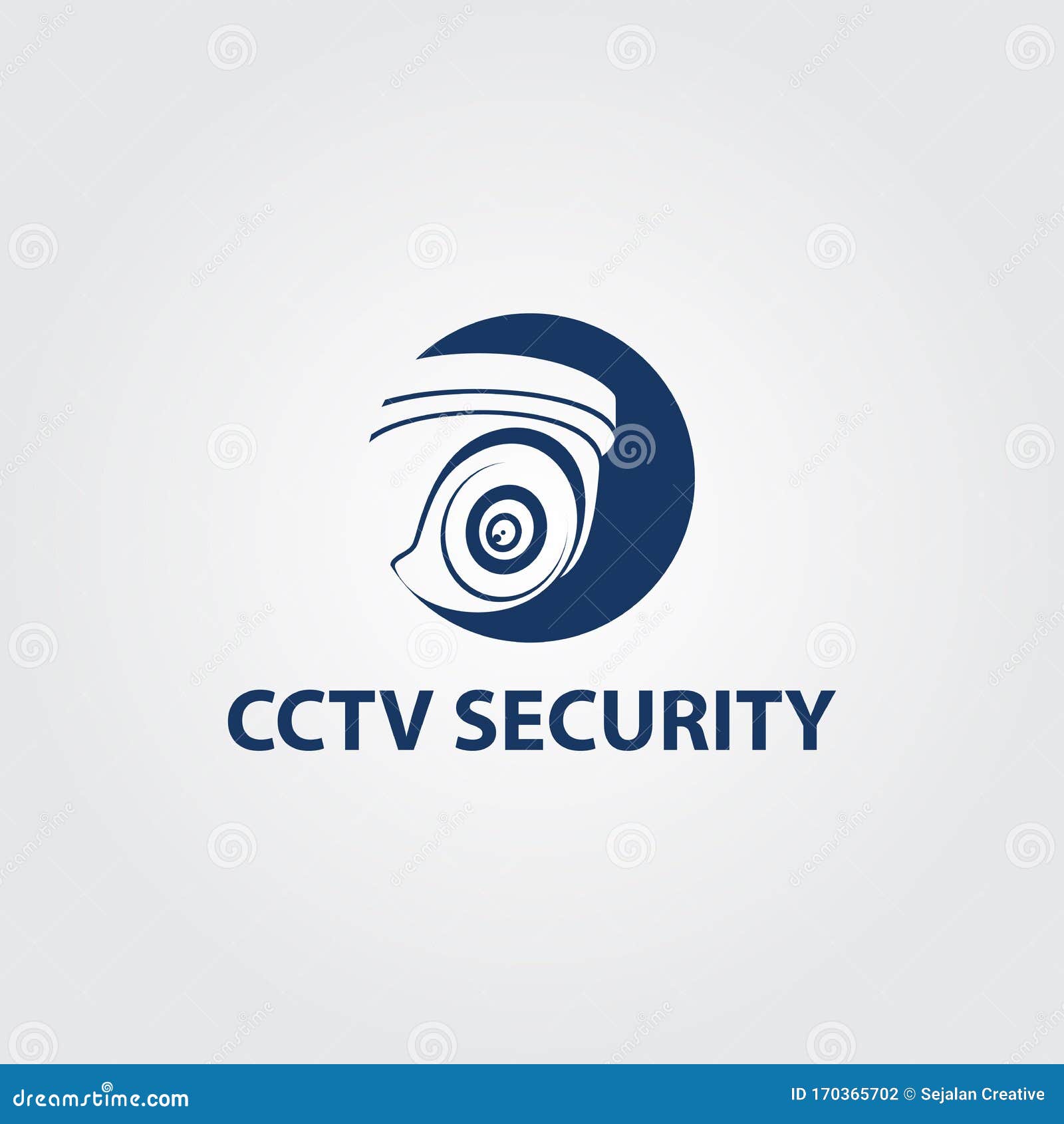 CCTV Vector Logo Design. Camera Logo Template Design Stock Vector ...
