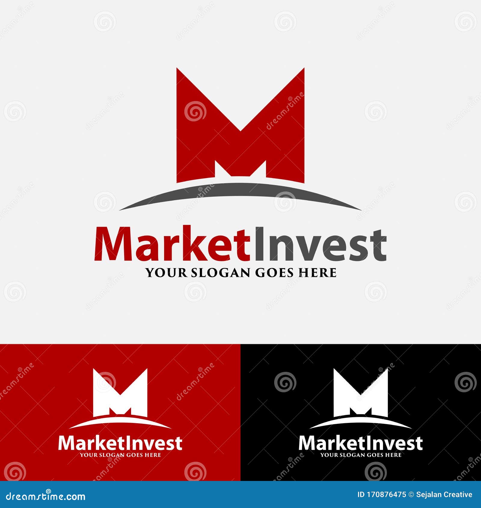 Letter M Logo Vector for Market / Finance Stock Vector - Illustration ...