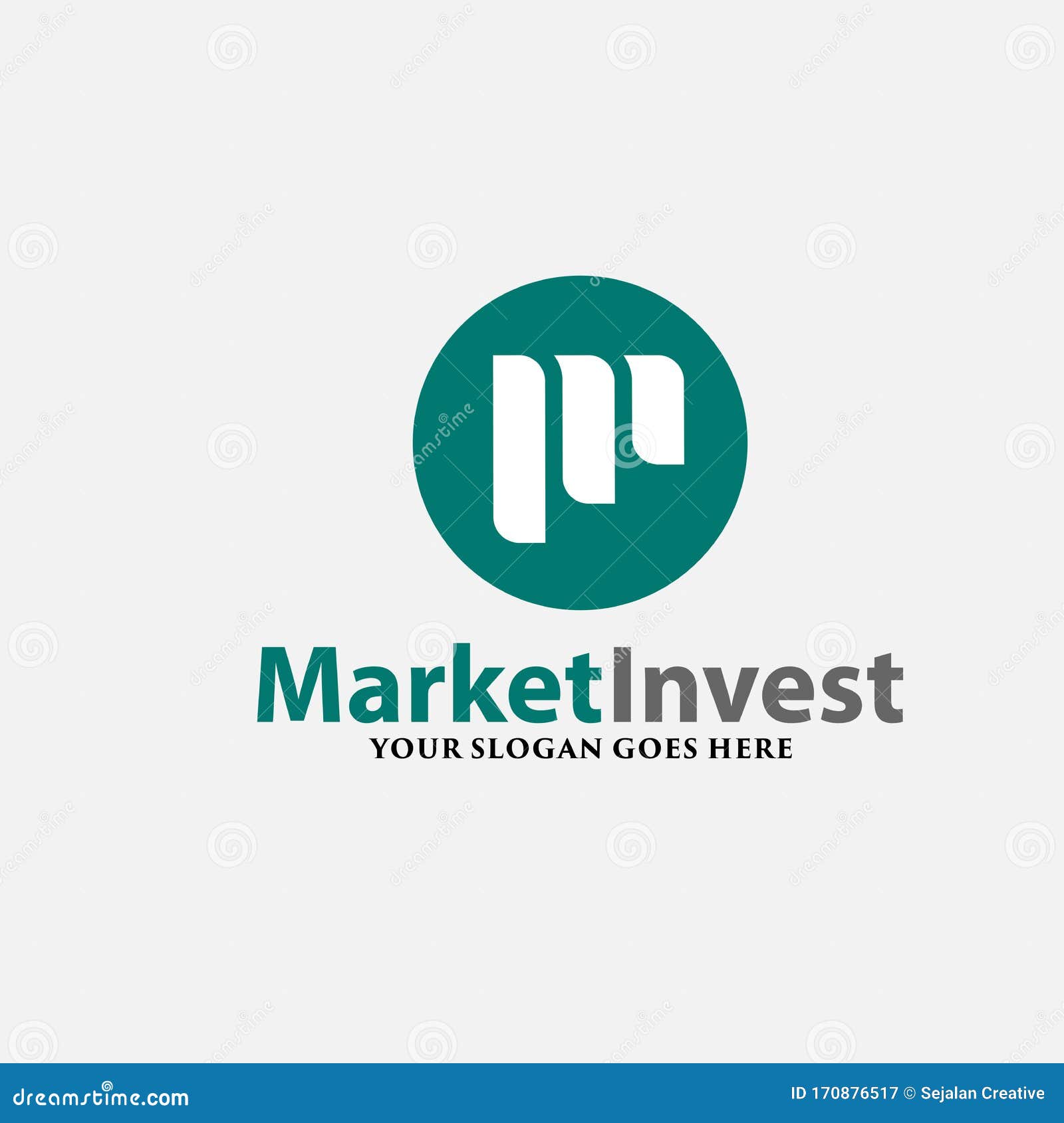 Letter M Logo Vector for Market / Finance Stock Vector - Illustration ...