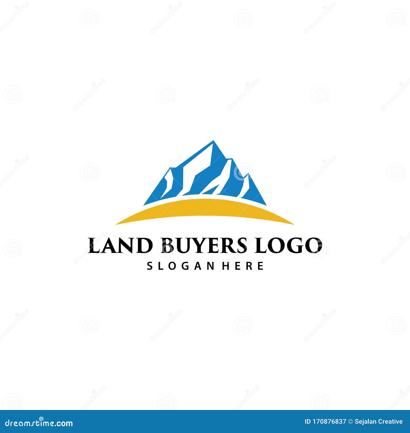 Inspirations Land Buyers Logo Vector Stock Vector - Illustration of ...