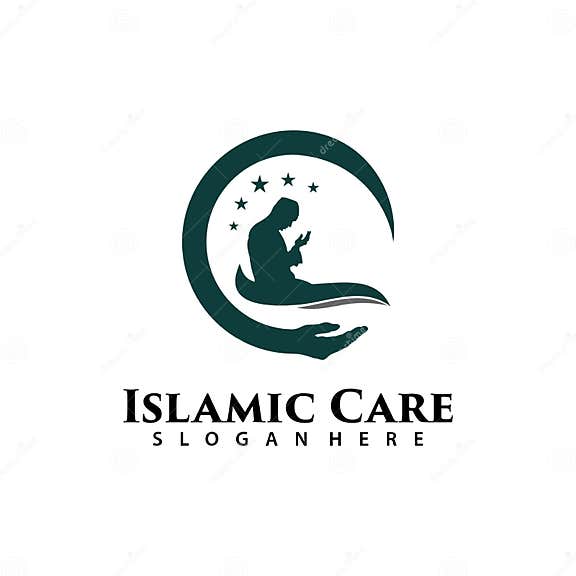 Islamic care logo vector stock vector. Illustration of icon - 170878086