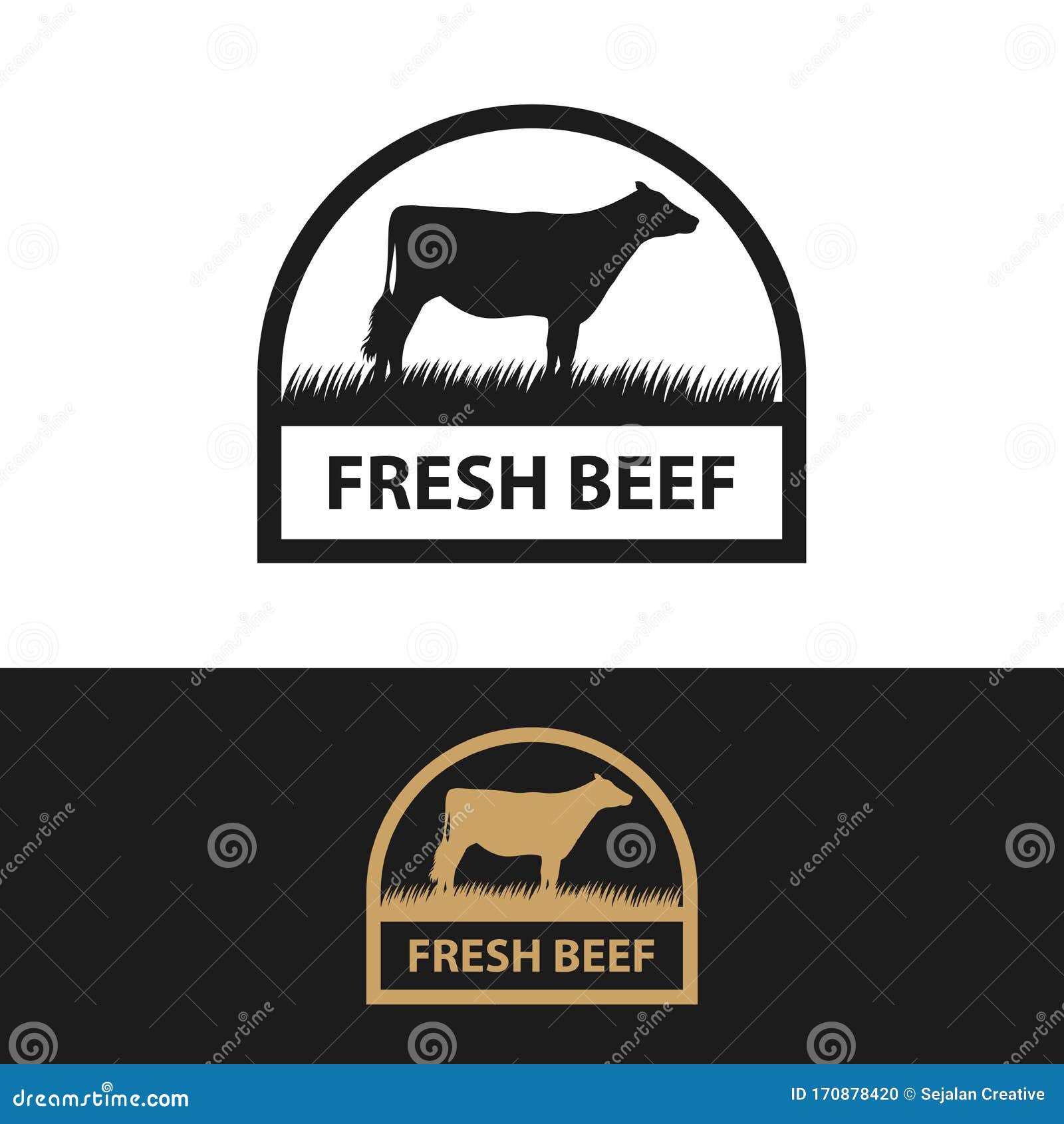 Premium Fresh Beef Logo Vector Stock Vector - Illustration of logo ...