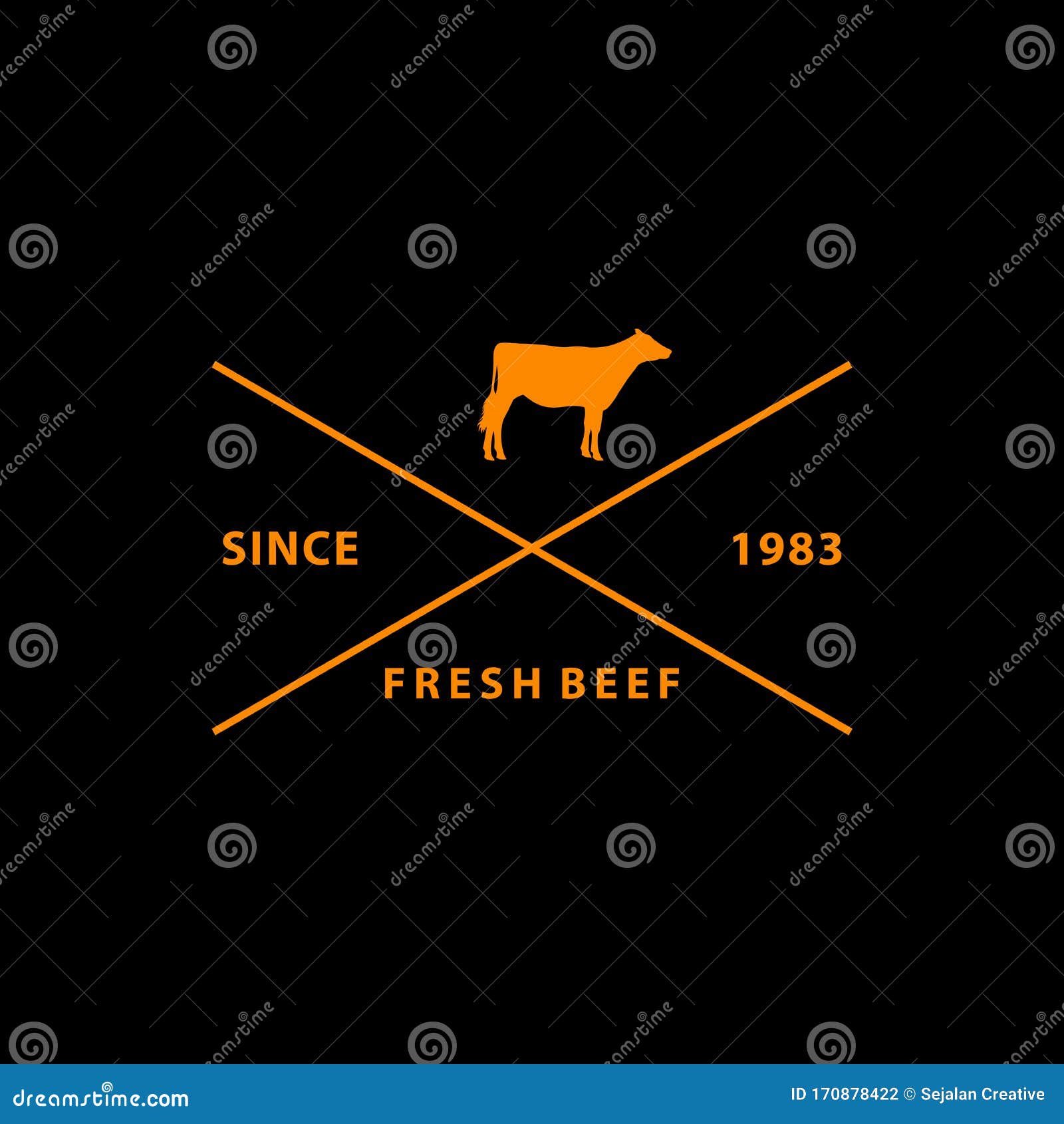Premium Fresh Beef Logo Vector Stock Vector - Illustration of ...