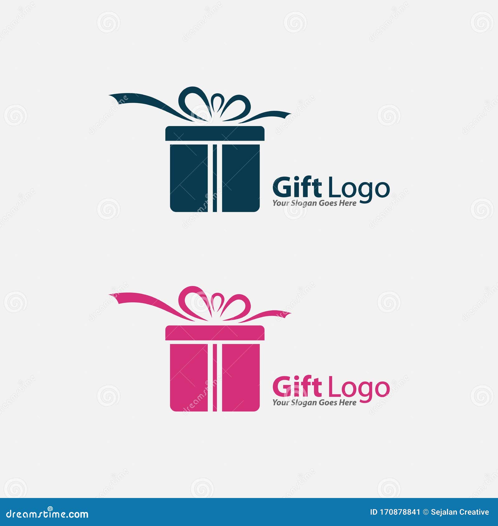 Gift Logo Vector stock vector. Illustration of concept - 170878841