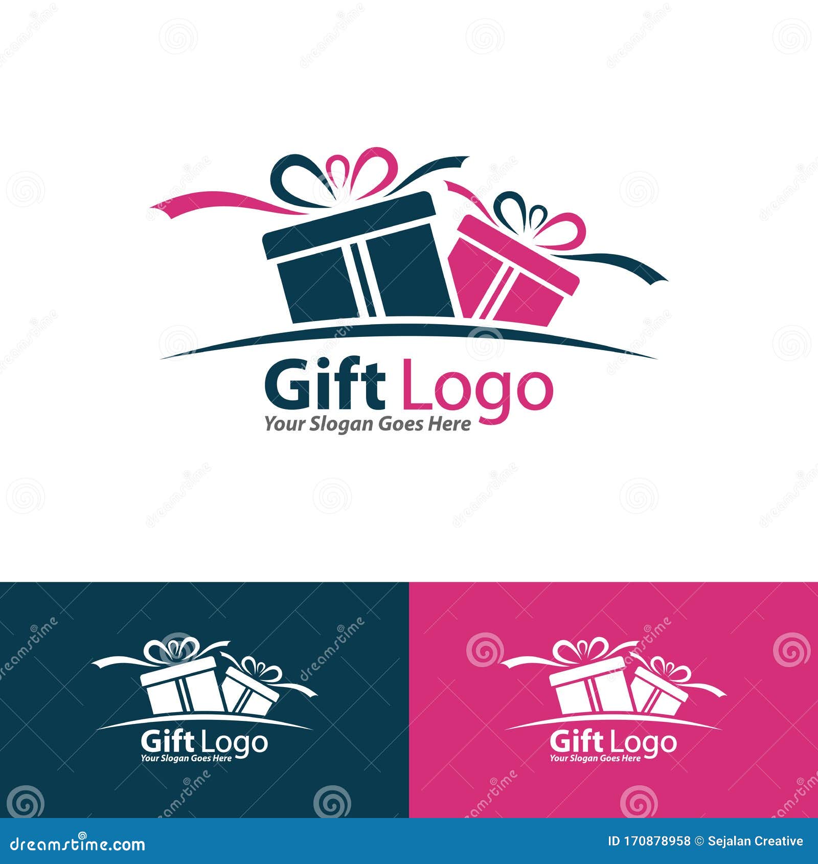 Gift Logo Vector stock vector. Illustration of abstract - 170878958