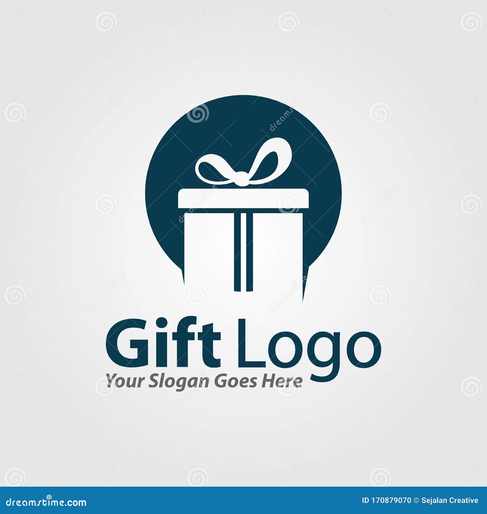 Gift Logo Vector stock vector. Illustration of gifts - 170879070