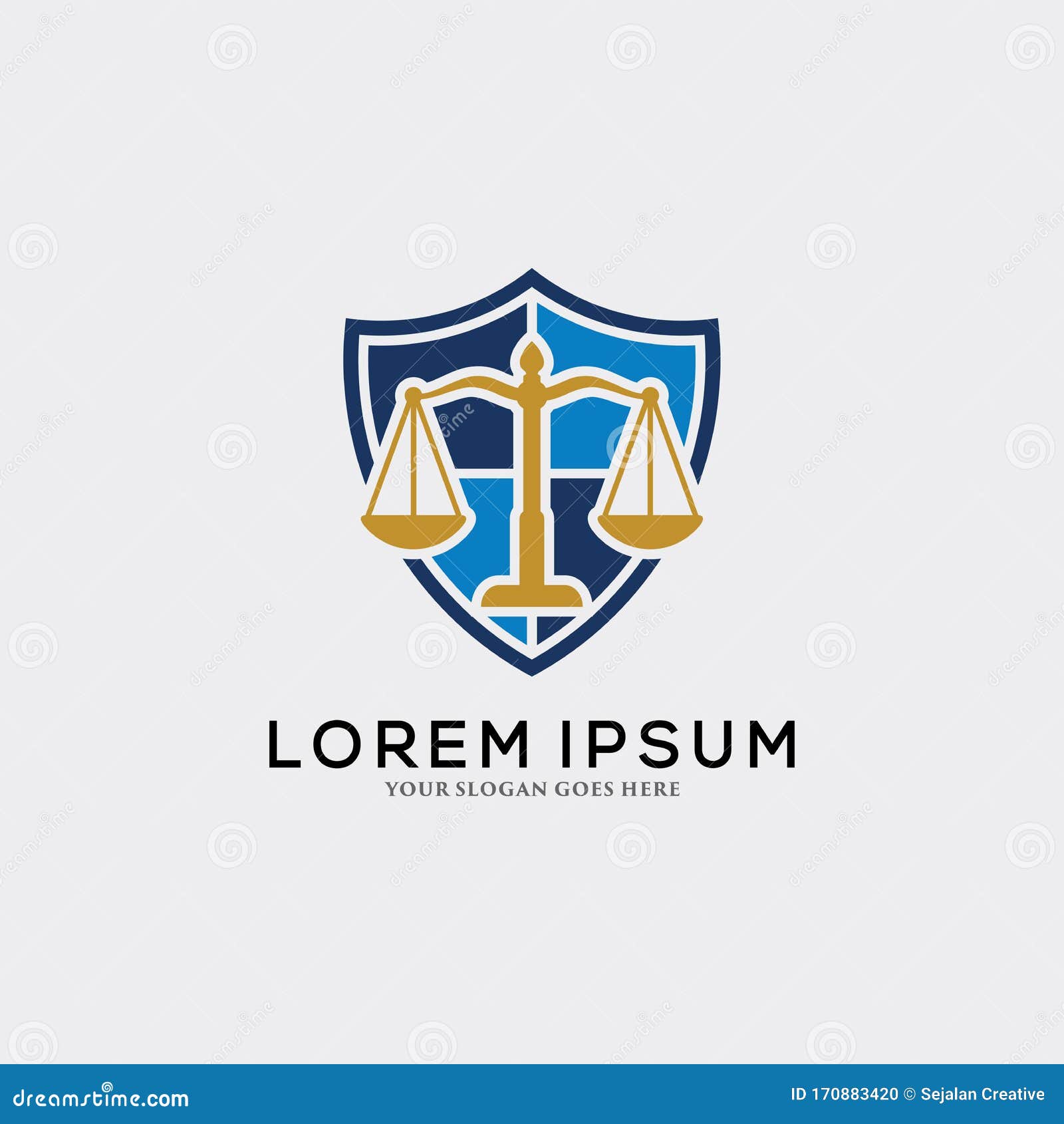 Egal logo Template Design stock vector. Illustration of concept - 170883420