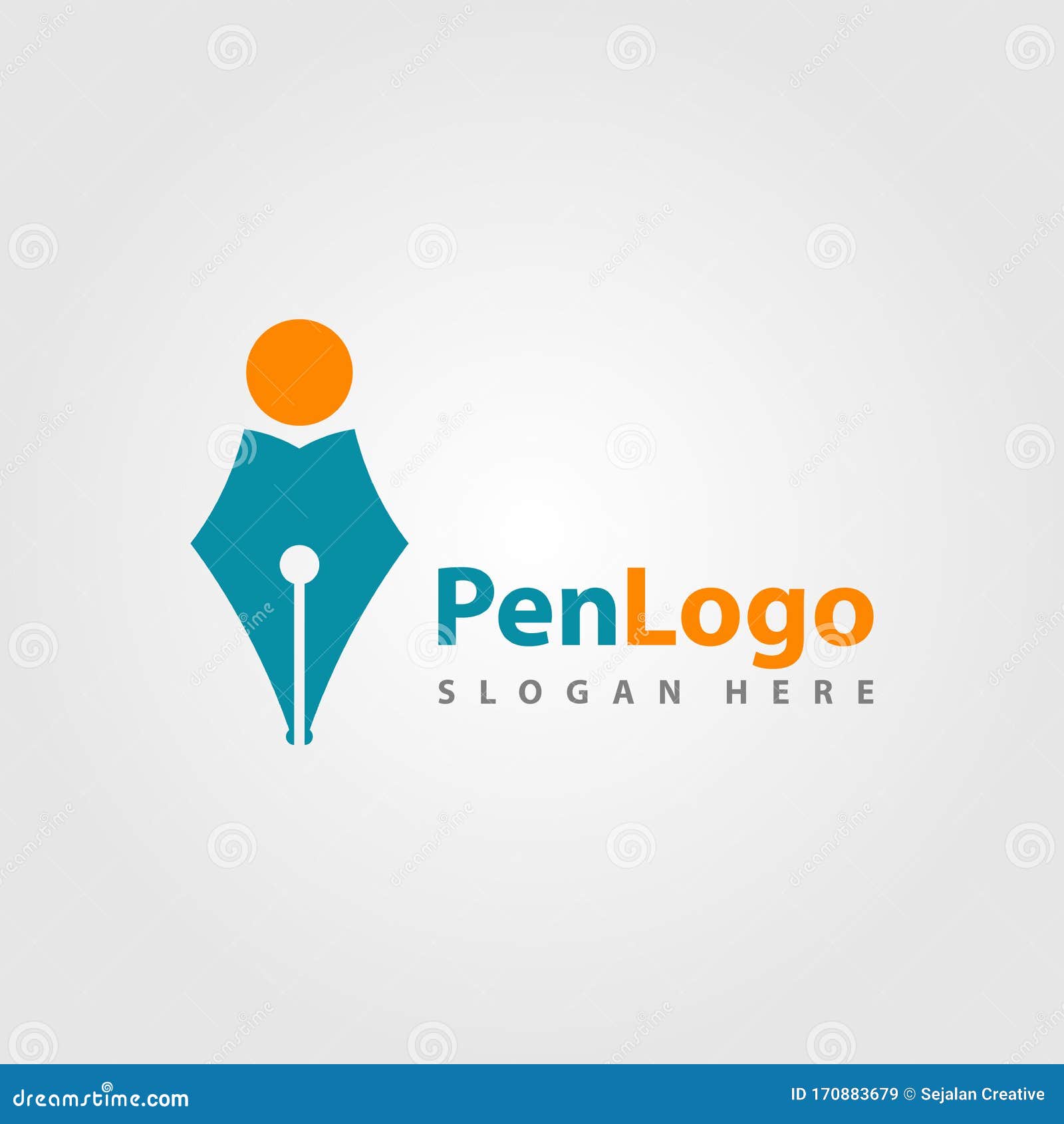 Pen logo vector stock vector. Illustration of classic - 170883679