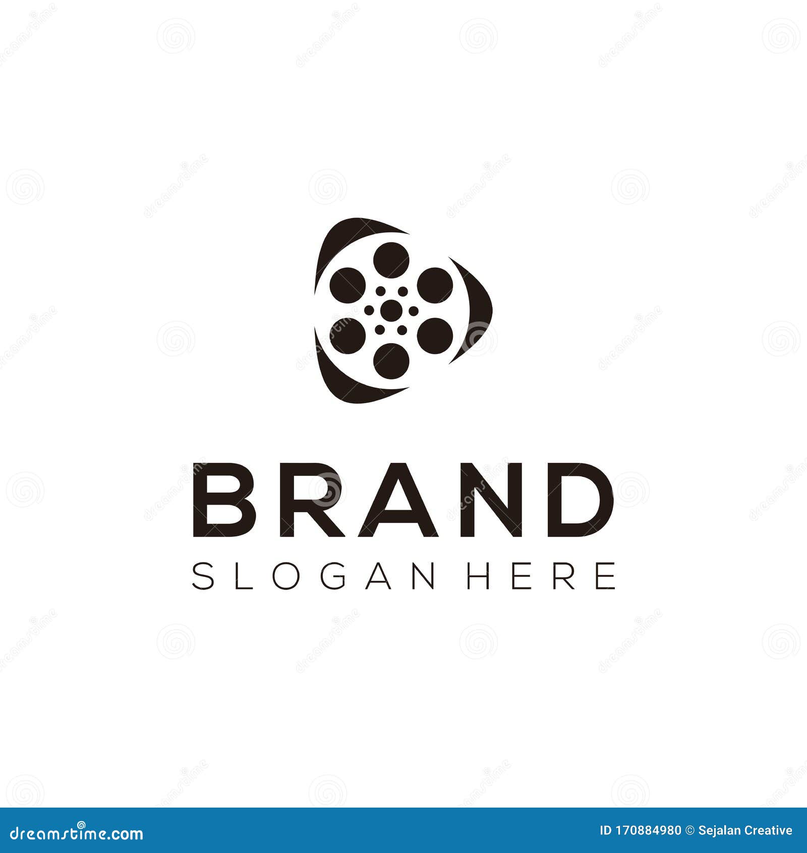 Video Logo Vector stock vector. Illustration of basic - 170884980