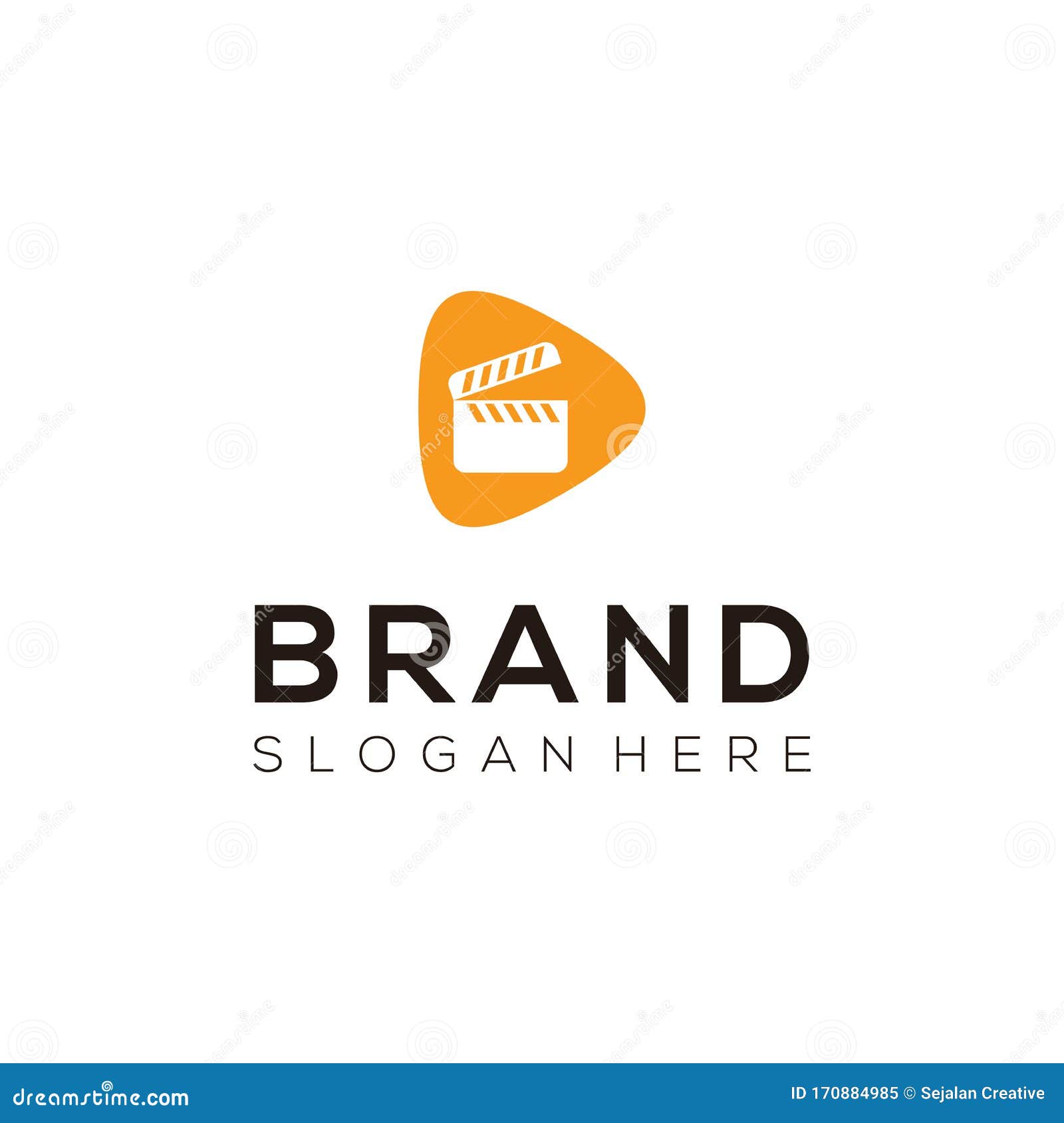 Video Logo Vector stock vector. Illustration of business - 170884985