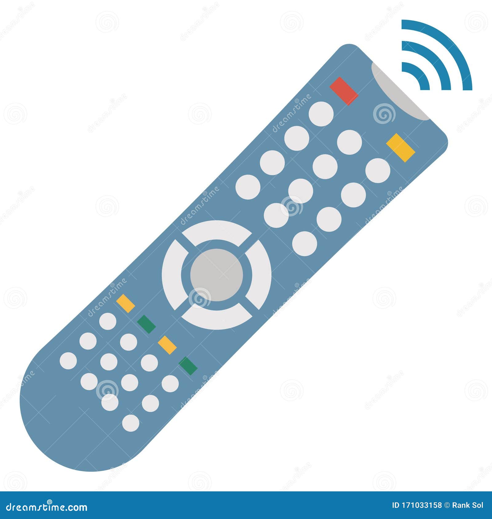 Emote, Remote Control Color Vector Icon You Can Edit or Modify it ...