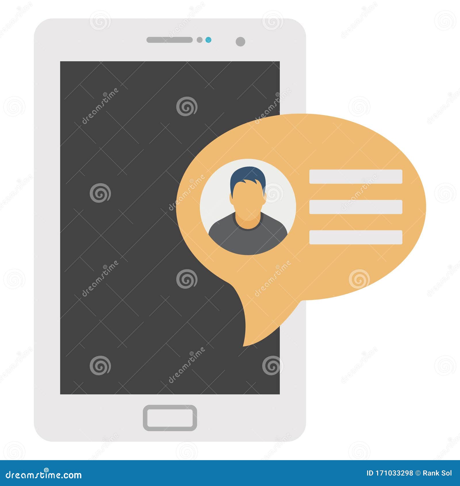 Instant Message, Message Color Vector Icon You Can Edit or Modify it ...