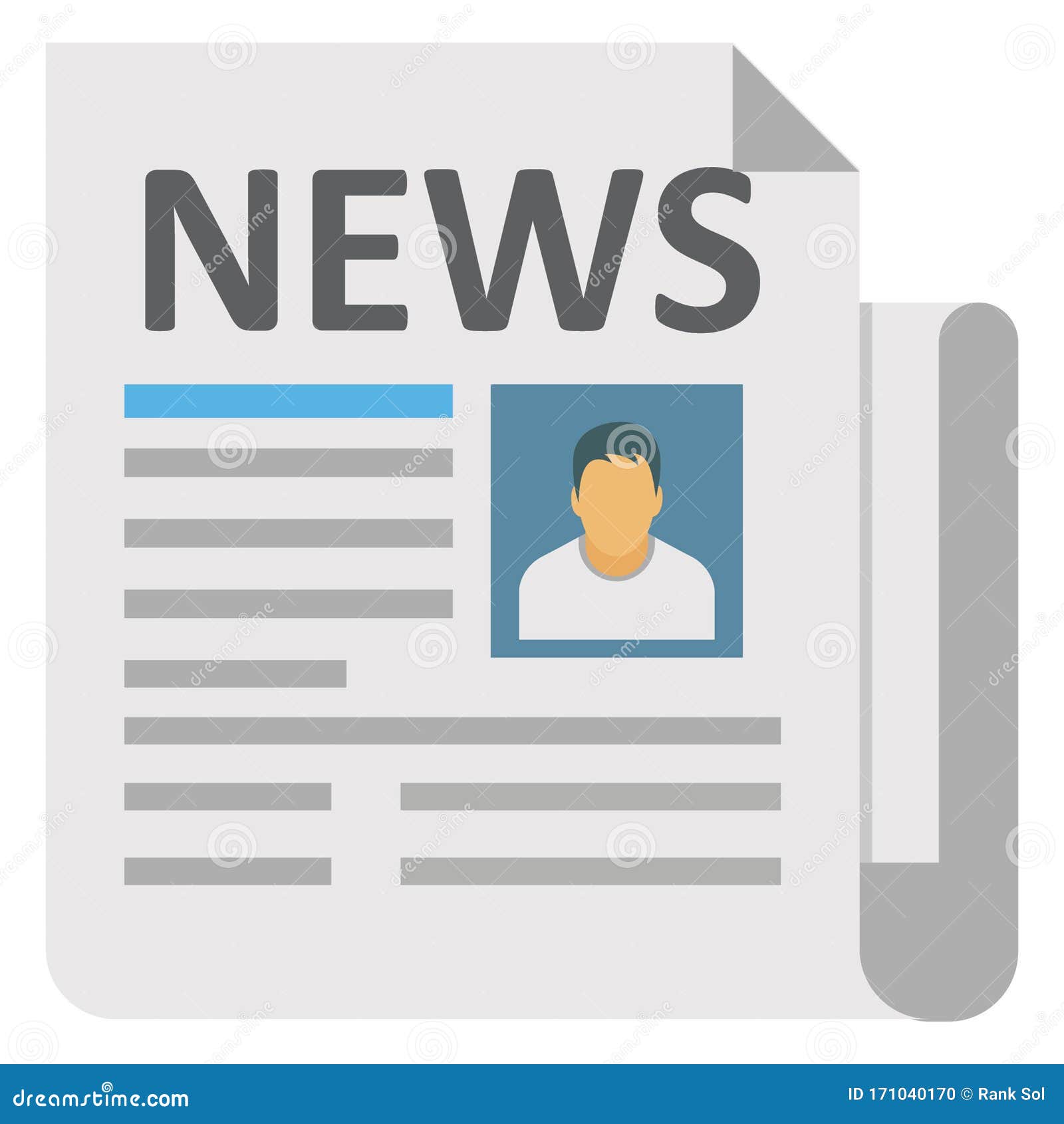 Basic RGB Magazine, Newspaper Color Vector Icon You Can Edit or Modify ...