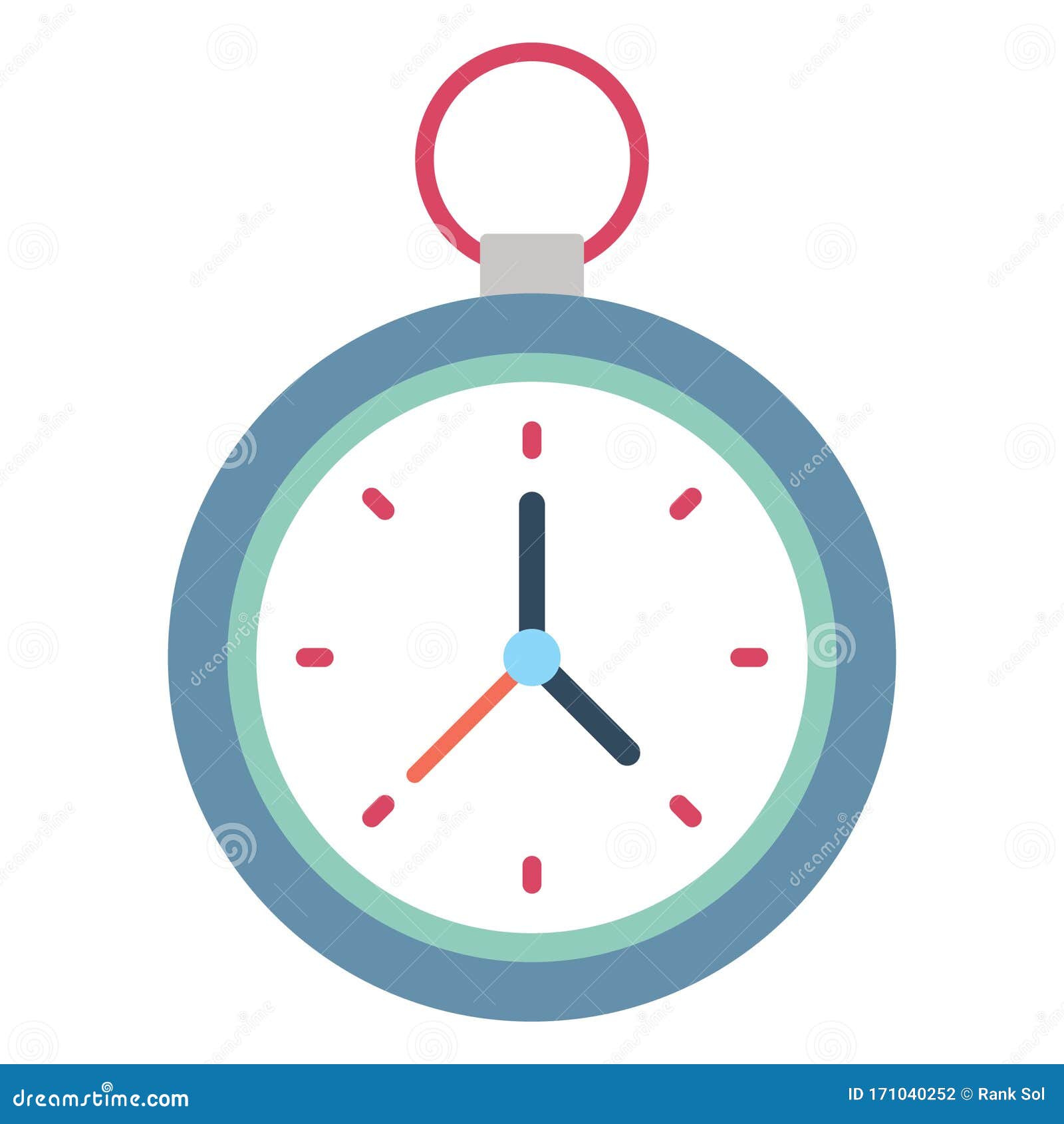 Chronometer, Hand Timer Color Vector Icon You Can Edit or Modify it ...