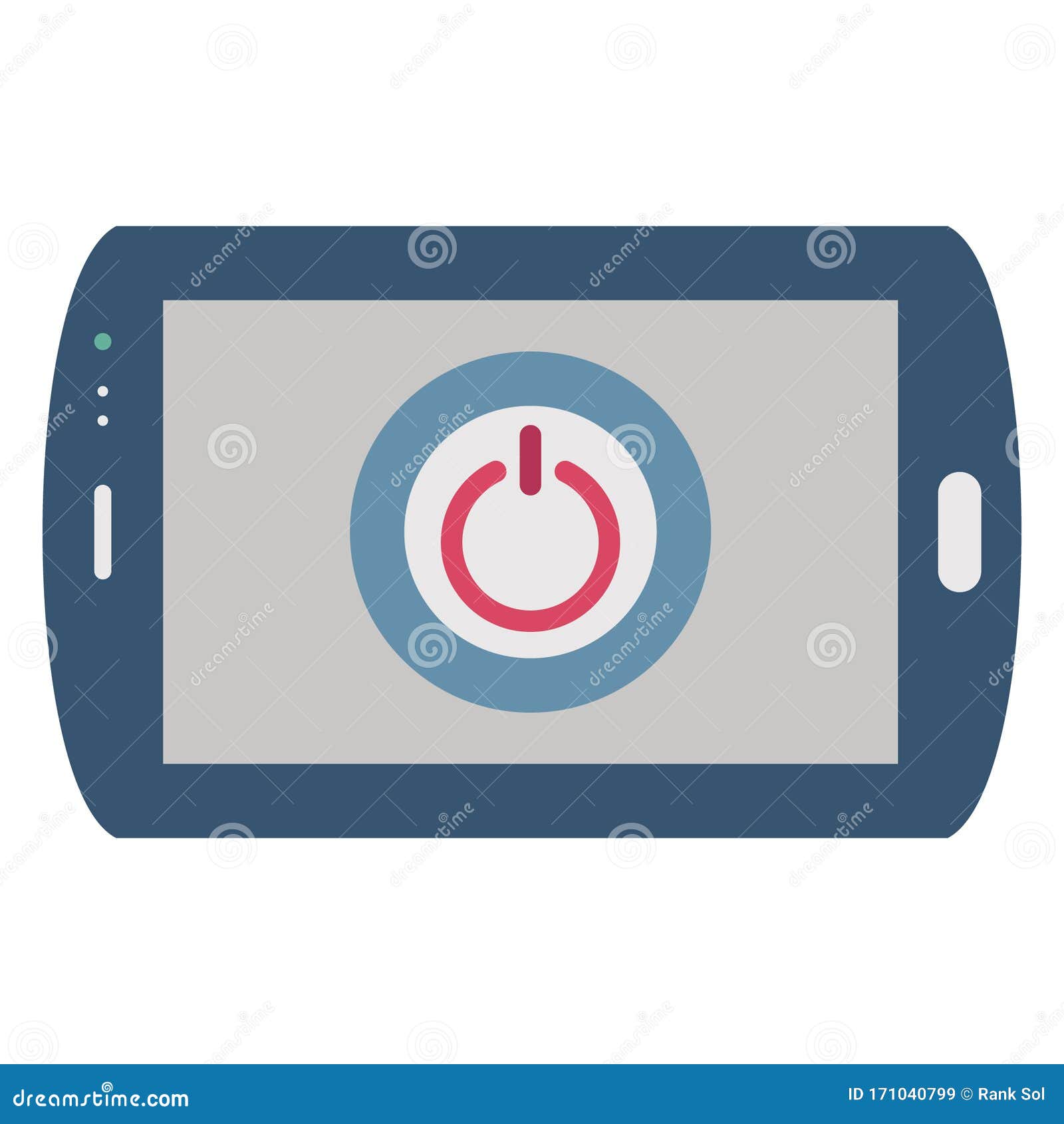 Mobile Button, Phone Button Color Vector Icon You Can Edit or Modify it ...