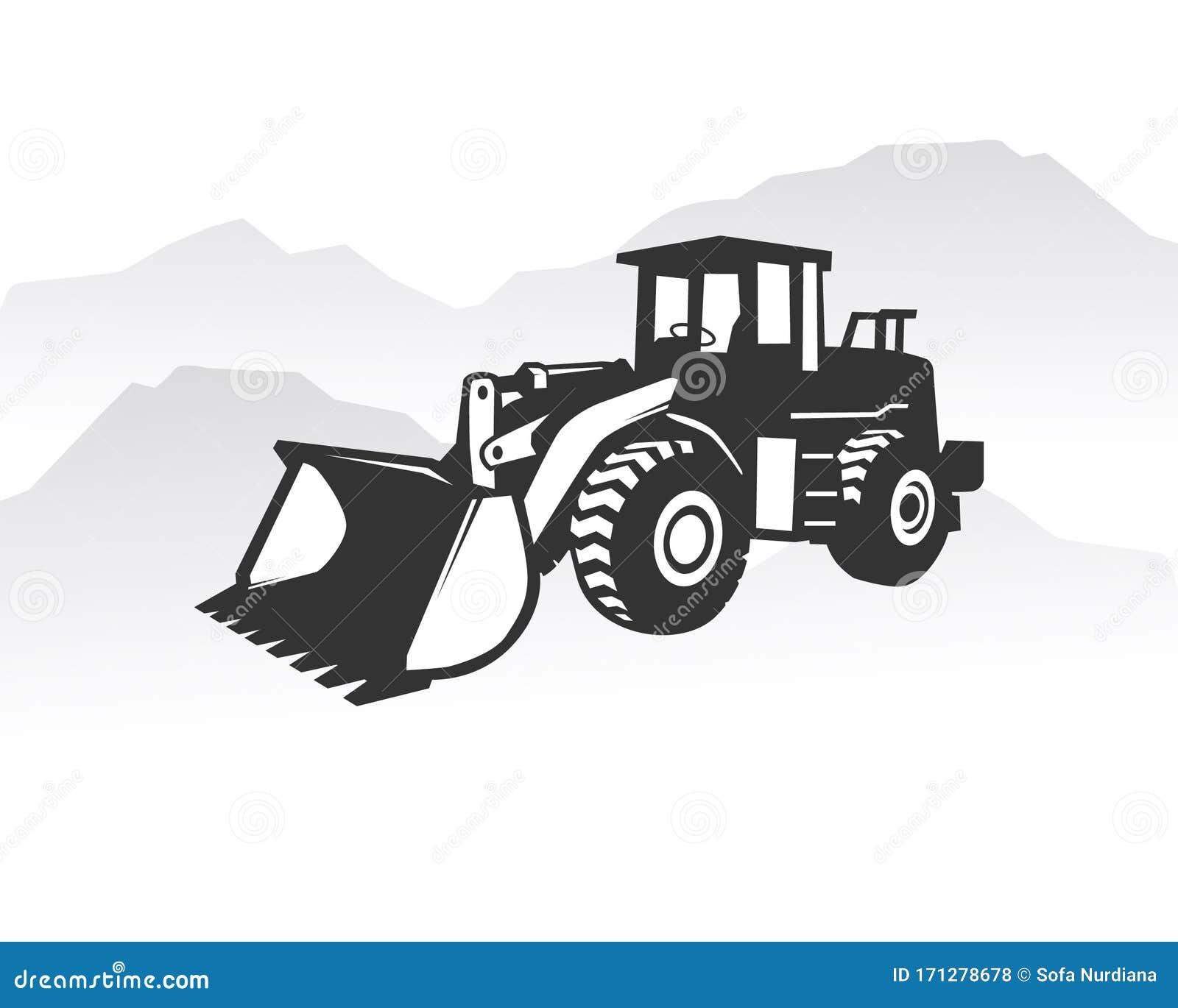 Heavy Equipment Logo Design Vector. Heavy Equipment Logo Template ...