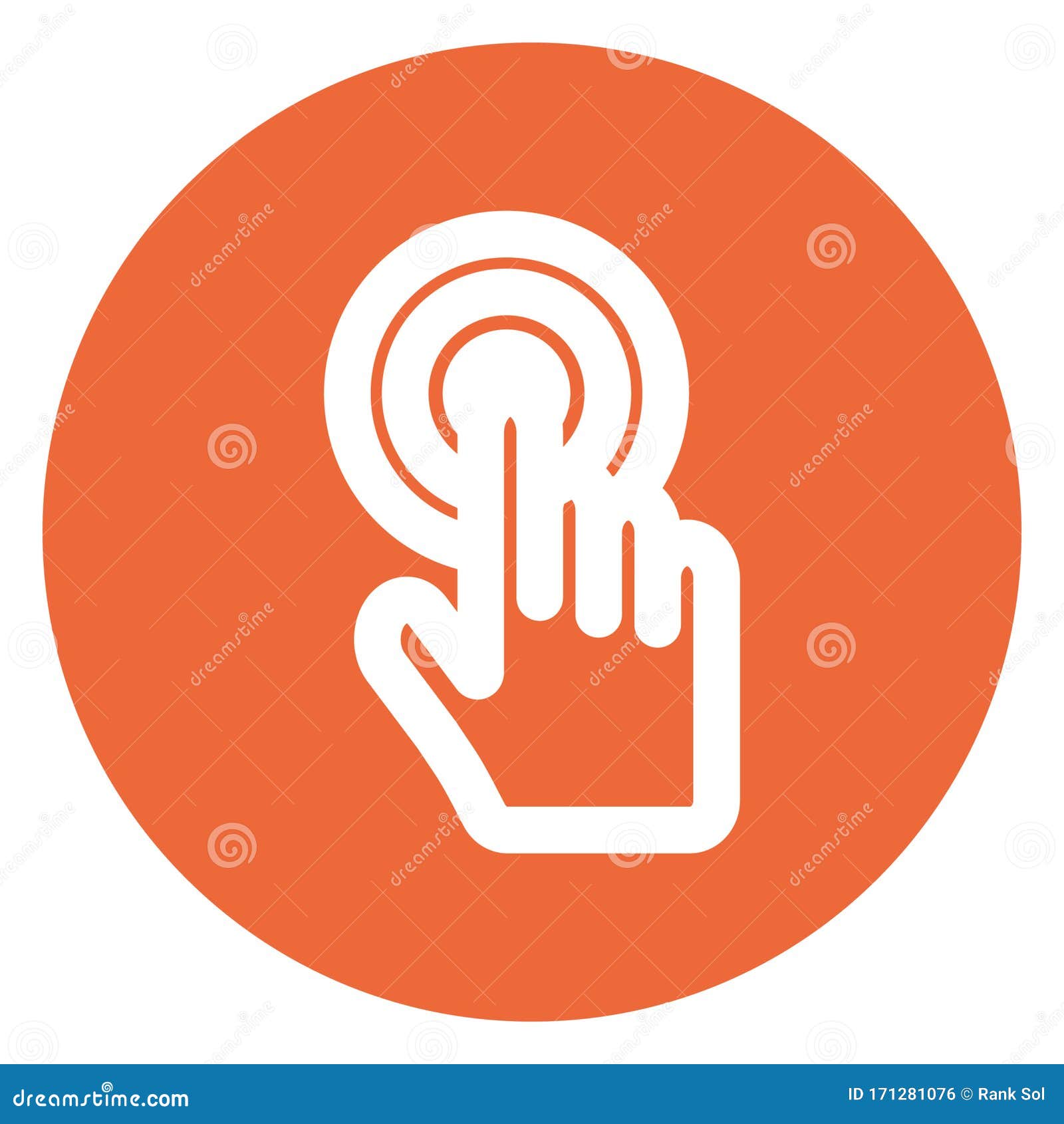 Click, Internet Bold Outline Vector Icon Which Can Easily Modify or ...