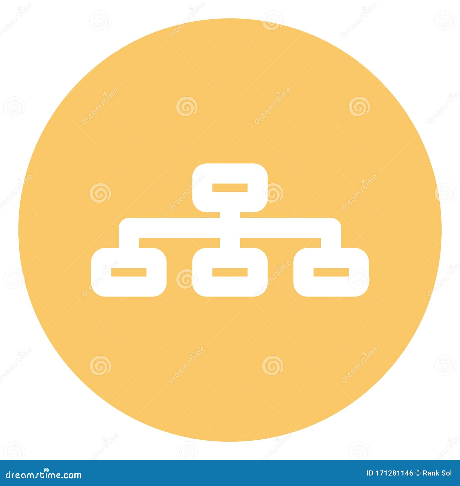 Connection, Internet Bold Outline Vector Icon Which Can Easily Modify ...