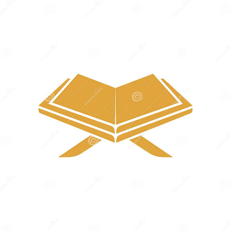 Al Quran logo vector stock vector. Illustration of open - 171318040