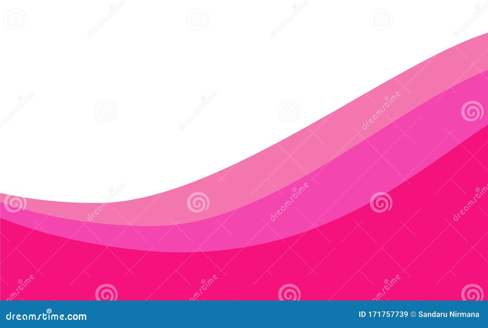 Abstract Pink Wave Background Vector Pink Tone Abstract Decorative ...