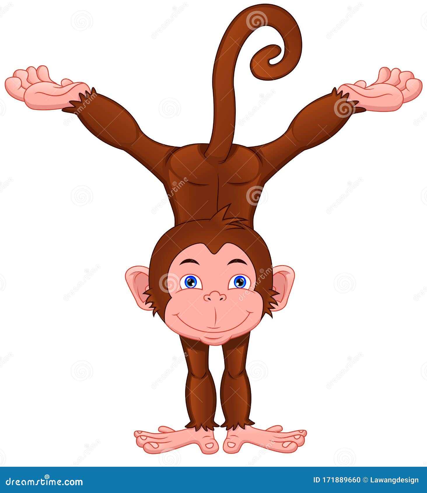 Monkey Cartoon White Background Stock Illustrations – 13,561 Monkey ...