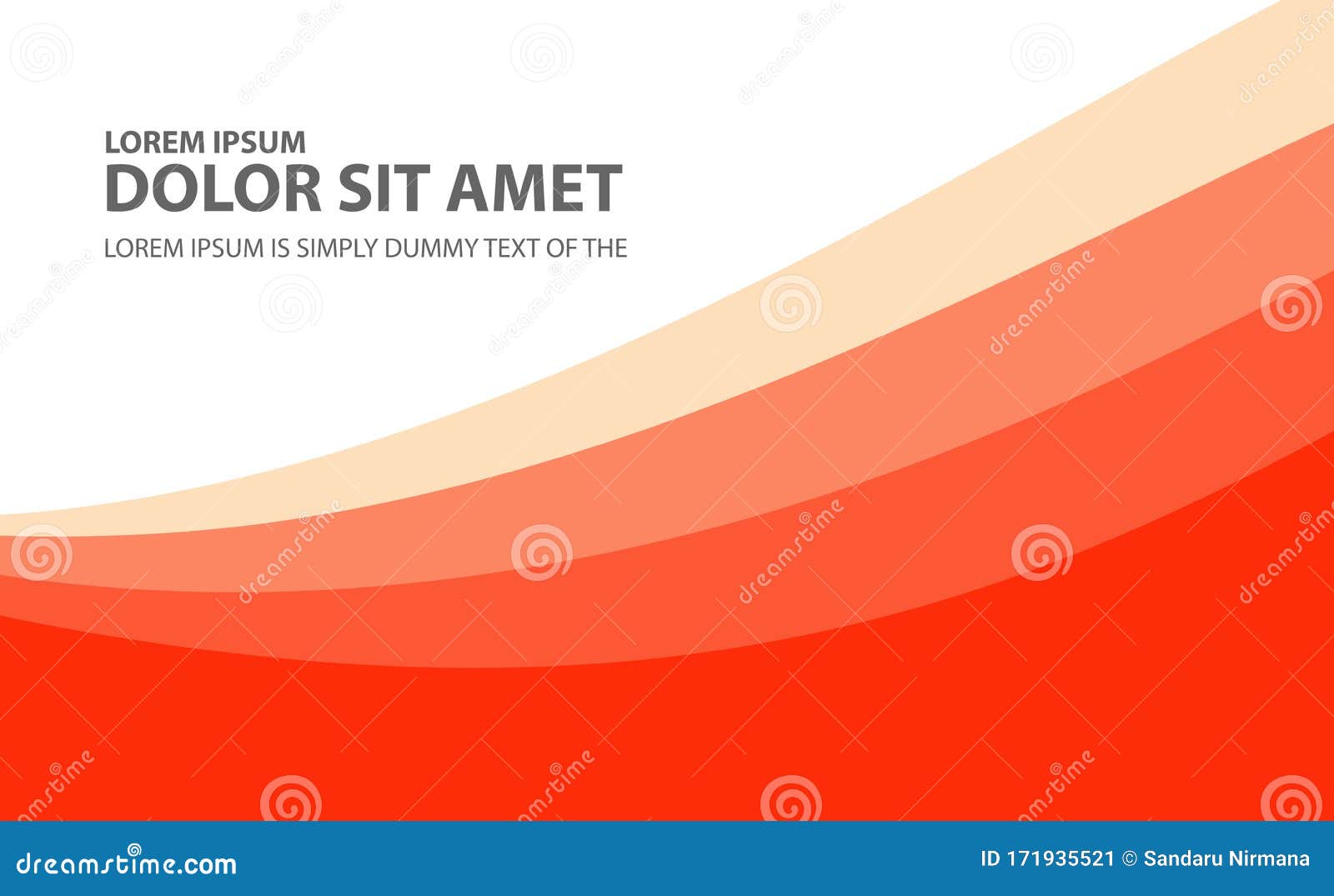 Abstract Gold Orange Red Wave Background Vector Orange Tone Abstract ...