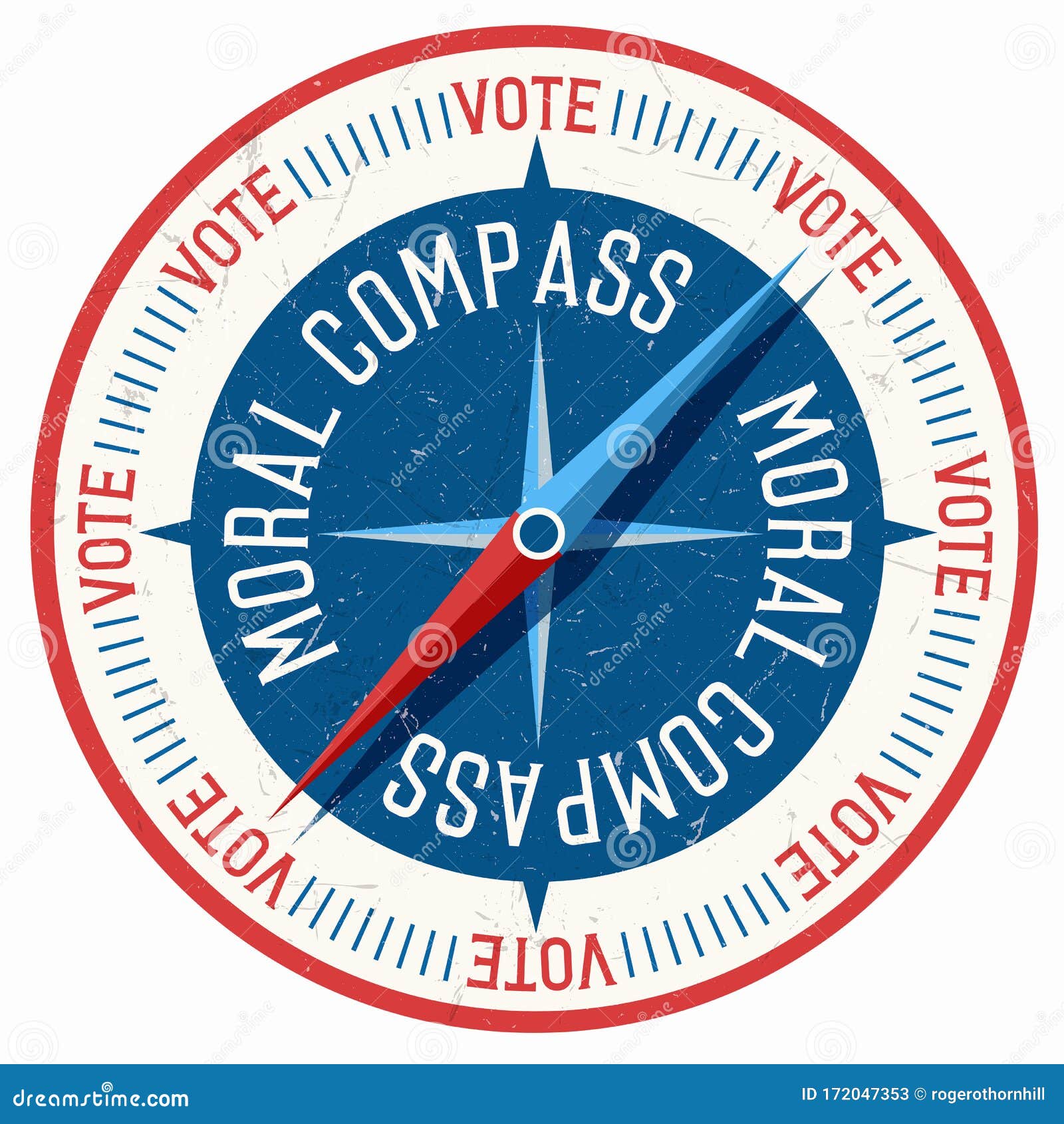 Moral Compass Stock Photo | CartoonDealer.com #21073056