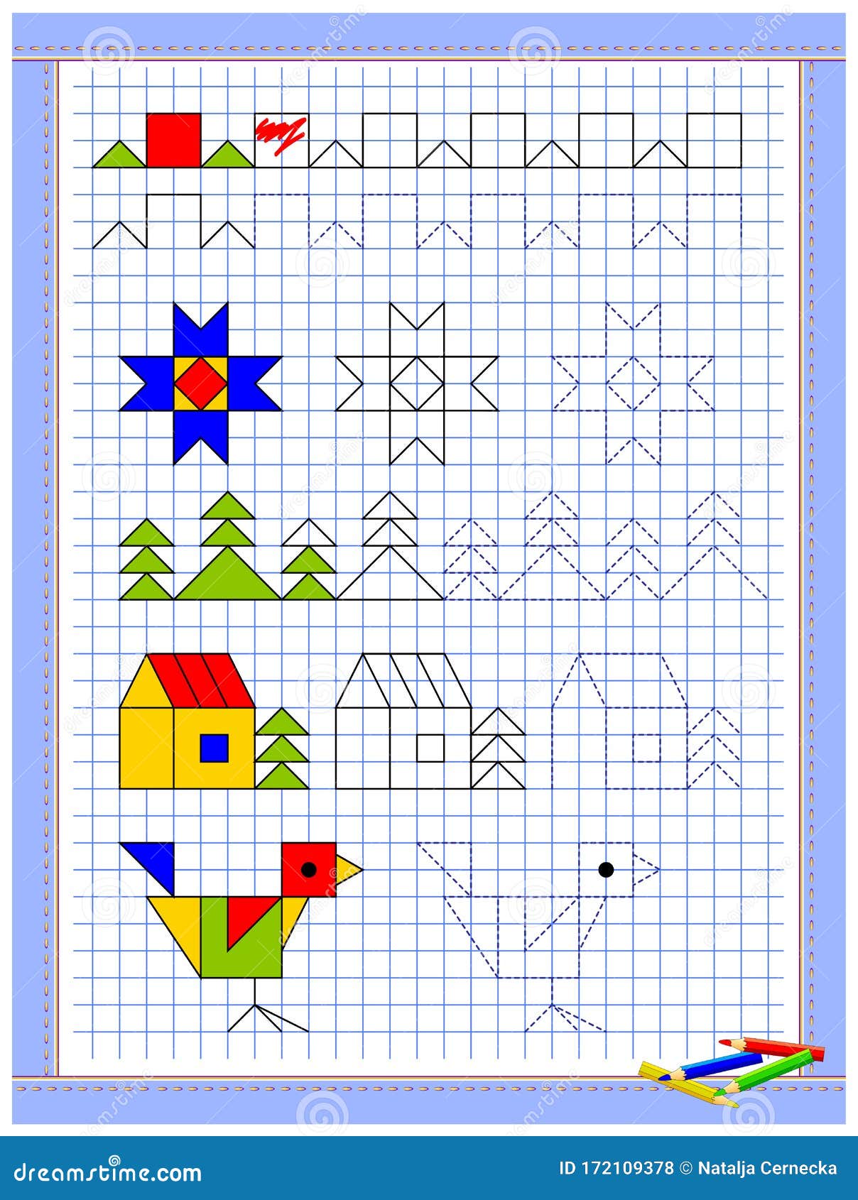 Figures Draw Set, Design Elements Of Highlighting, Red Marker Isolated ...