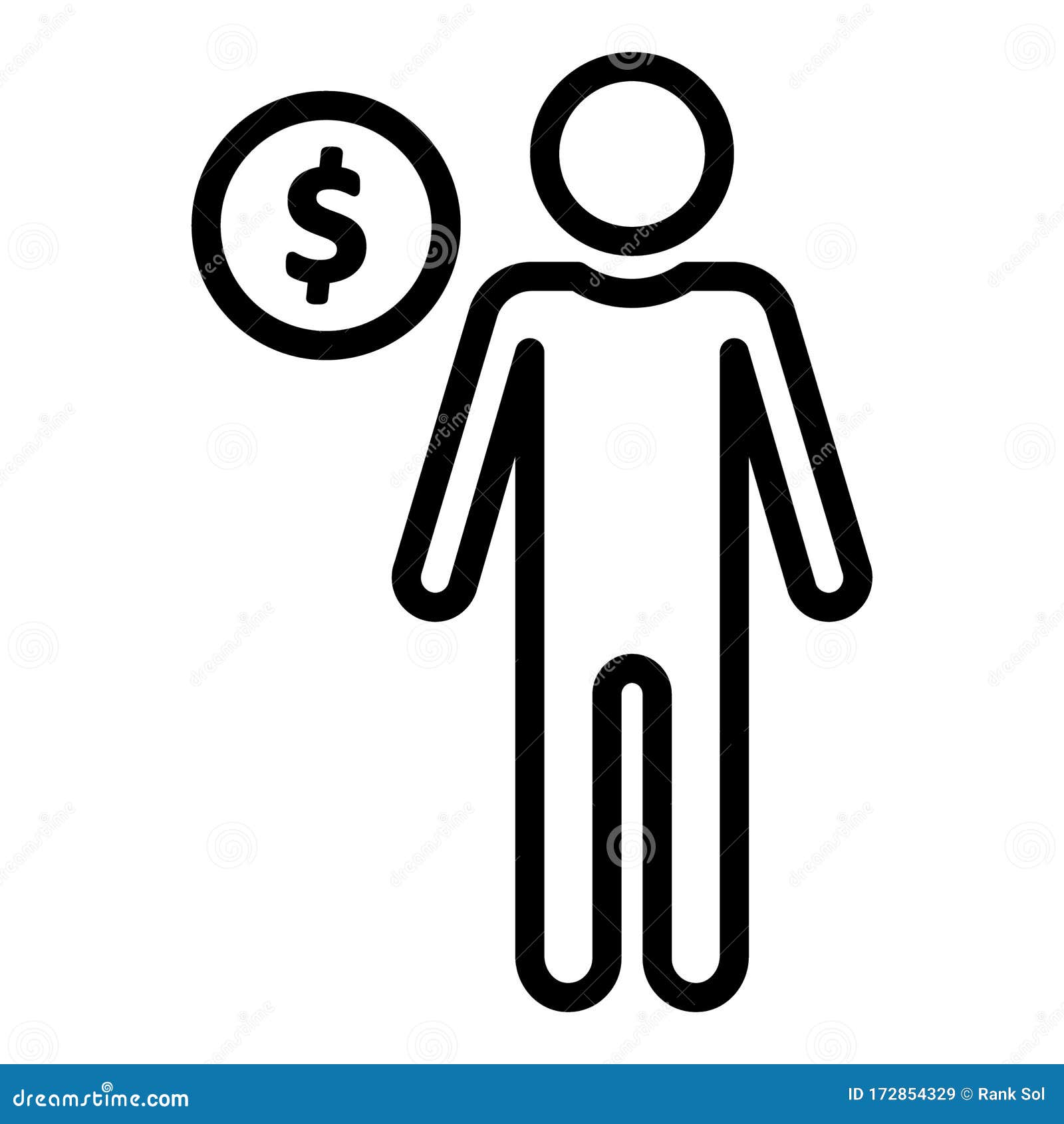 Basic RGB VBanker, Benefactor Isolated Vector Icon Which Can Easily ...