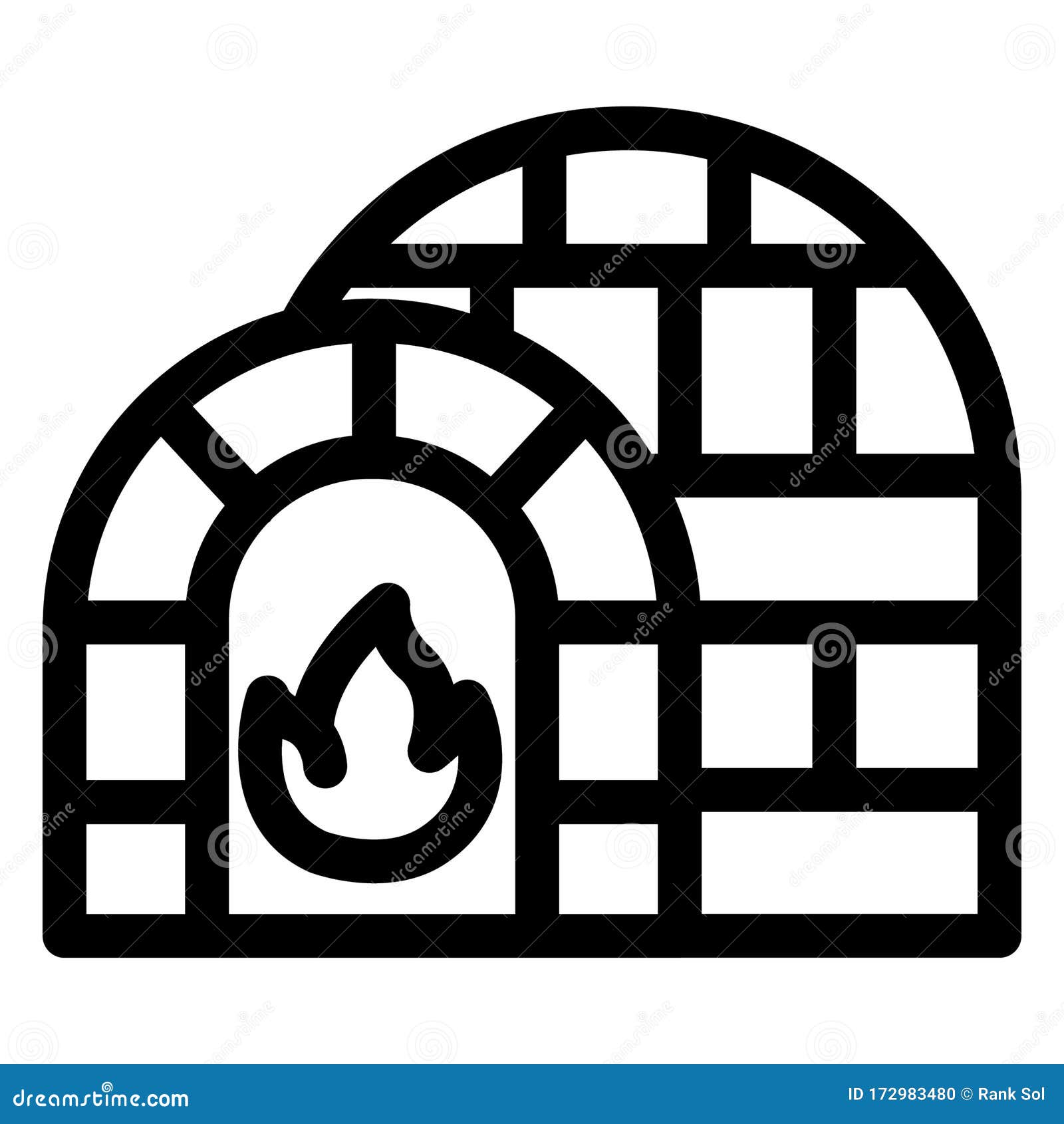 Basic RGB Home, Ice Vector Icon Which Can Easily Modify or Edit Stock ...