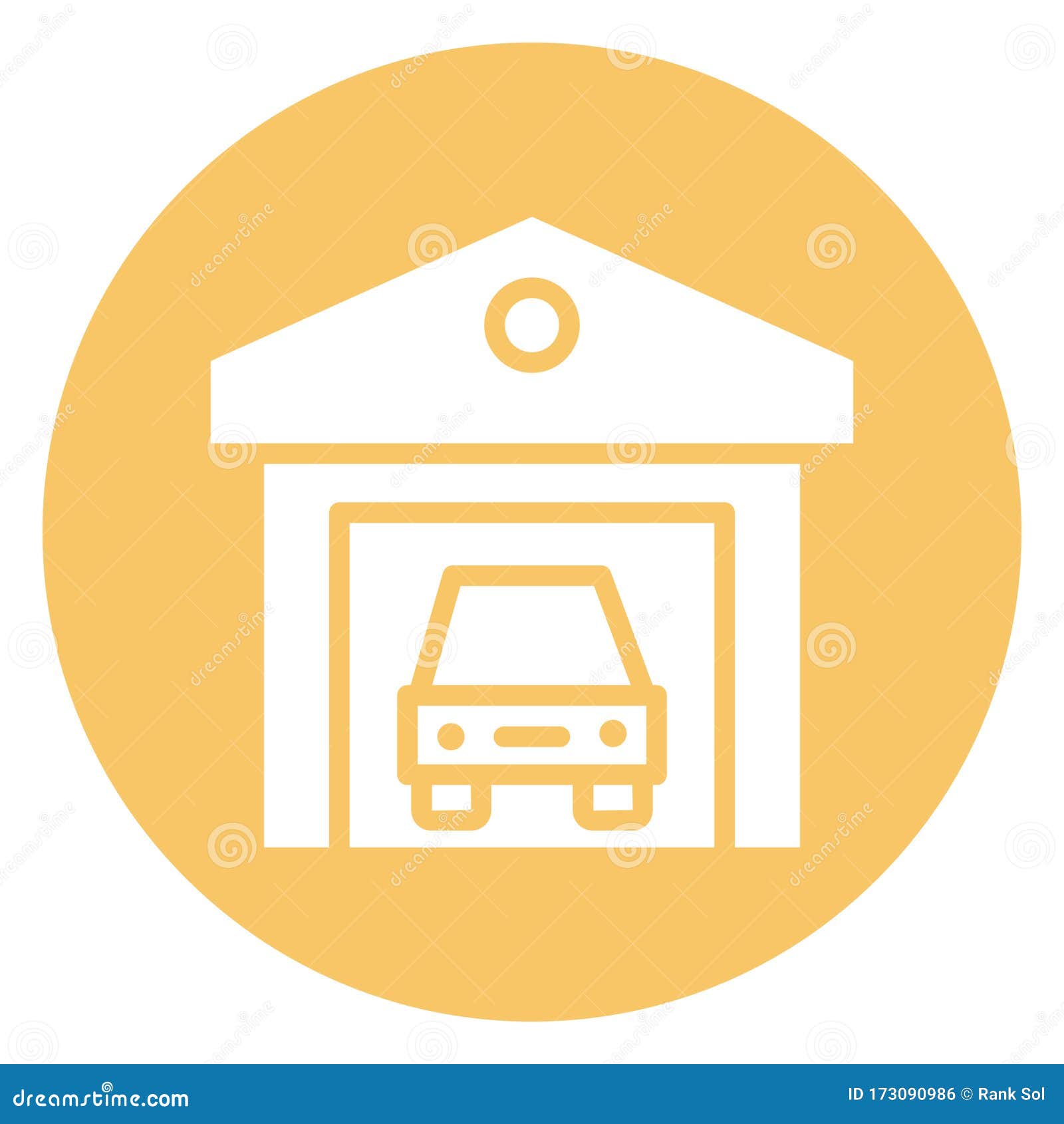 Basic RGB Barn, Garage Vector Icon Which Can Easily Modify or Edit ...
