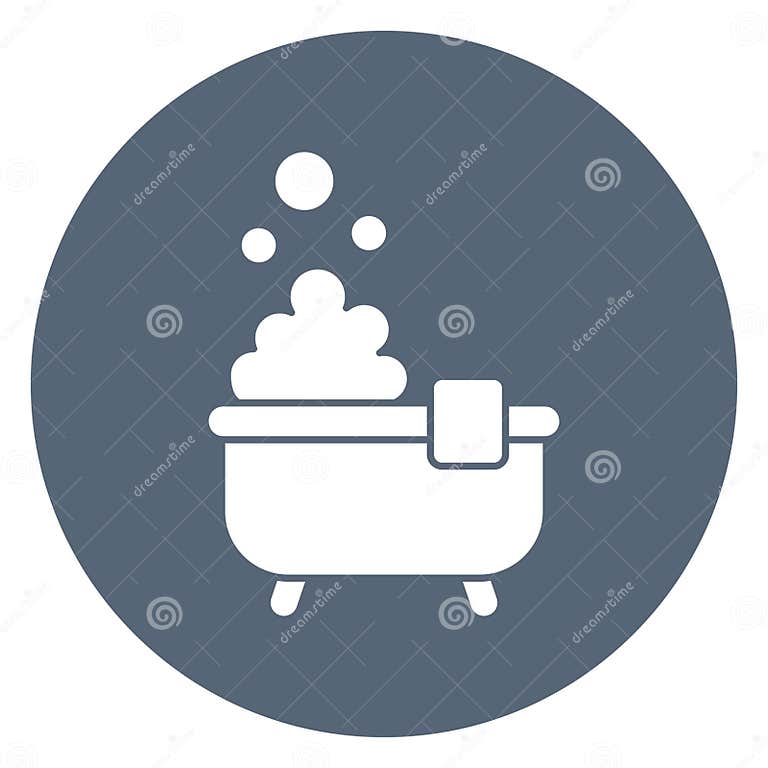 Basic RGB Bath, Bathroom Vector Icon Which Can Easily Modify or Edit ...