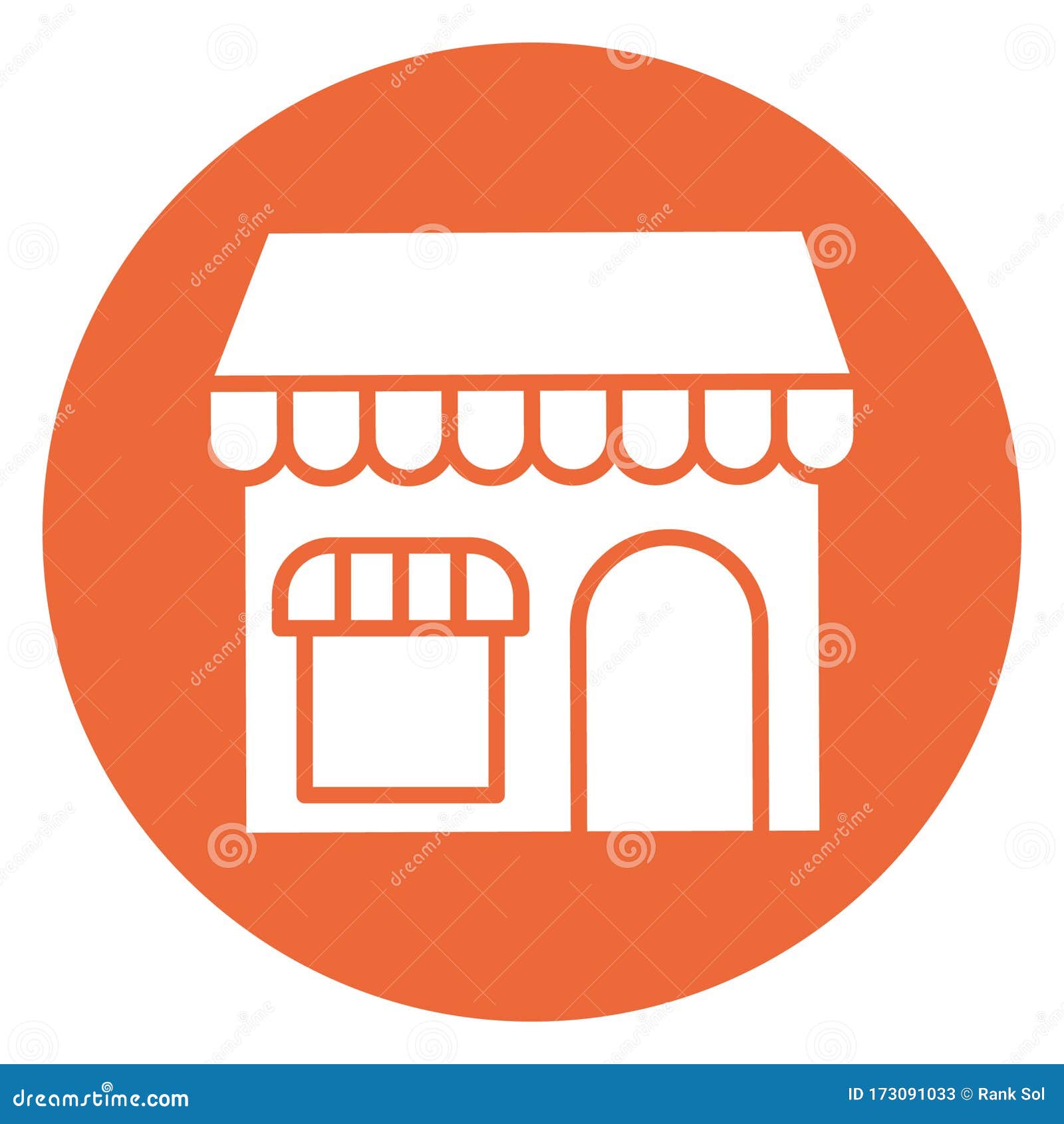 Basic RGB Shop, Marketplace Vector Icon Which Can Easily Modify or Edit ...