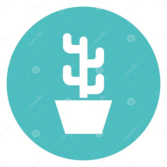 Basic RGB Cacti, Cacto Vector Icon Which Can Easily Modify or Edit ...