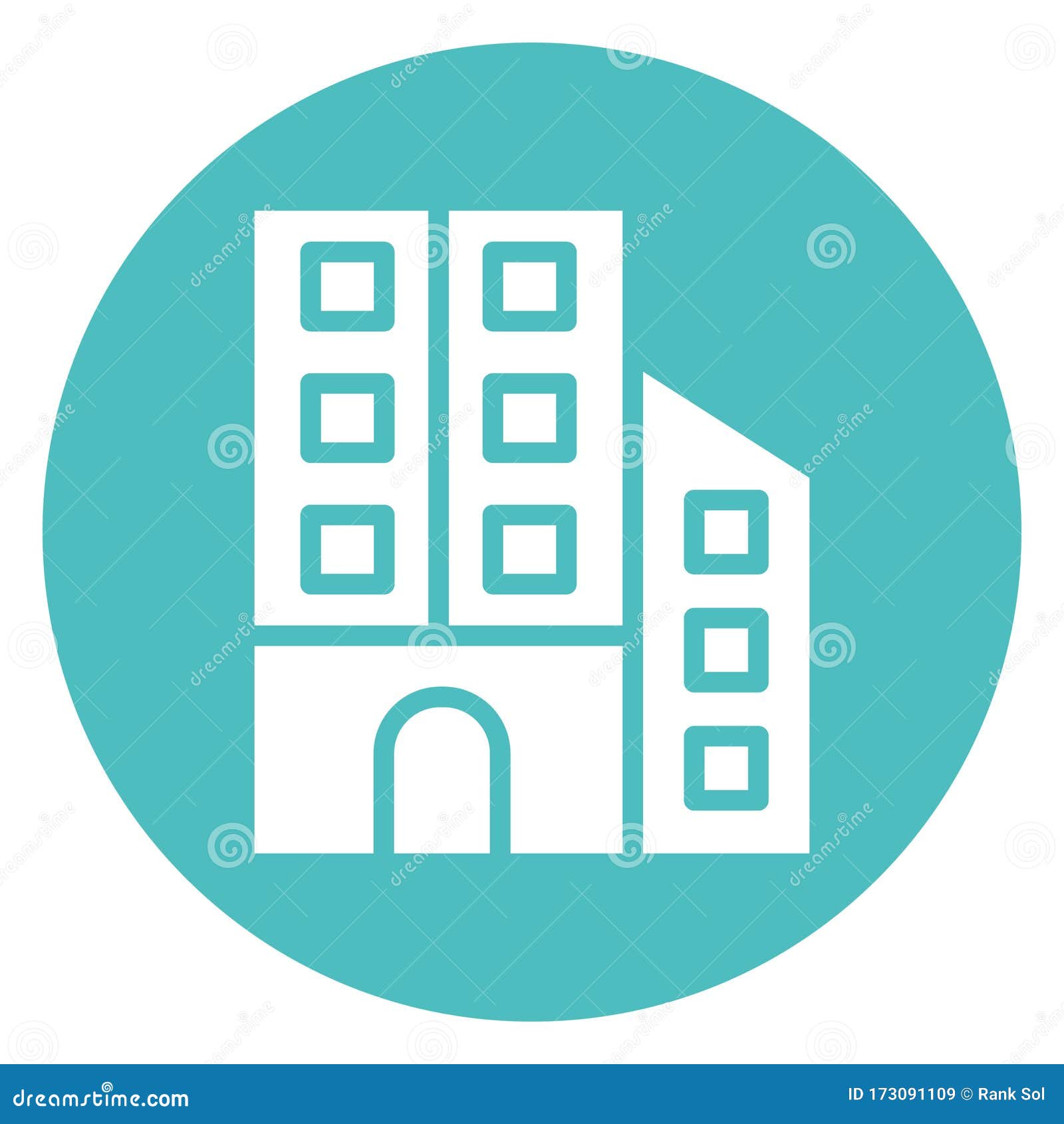 Basic RGB Building, Home Vector Icon Which Can Easily Modify or Edit ...