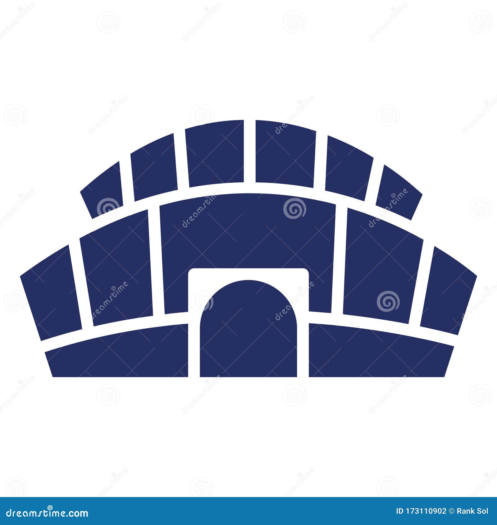 Basic RGB Amphitheater, Arena Vector Icon Which Can Easily Modify or ...