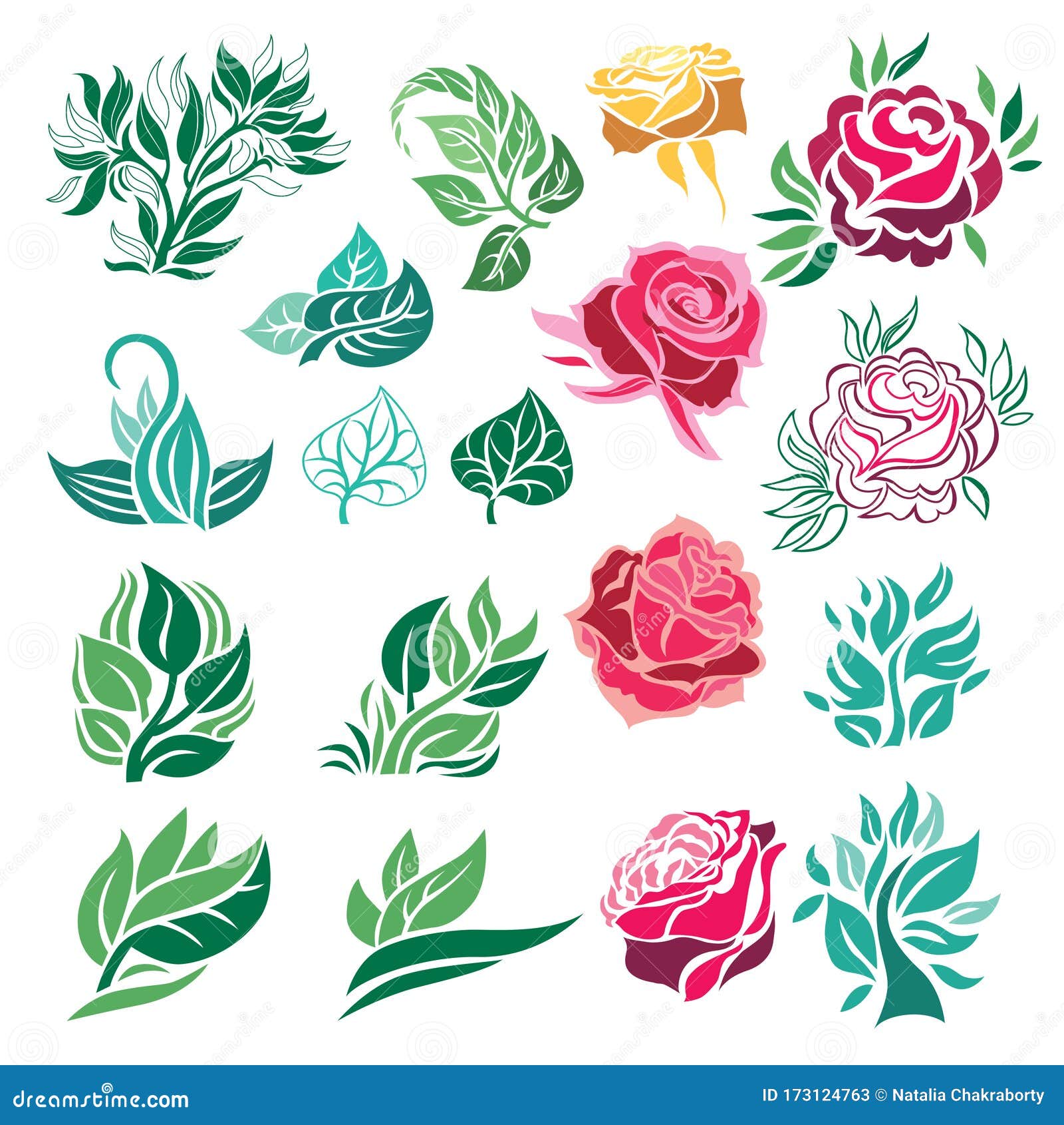 Vector Floral Background with Flowers Stock Vector - Illustration of ...