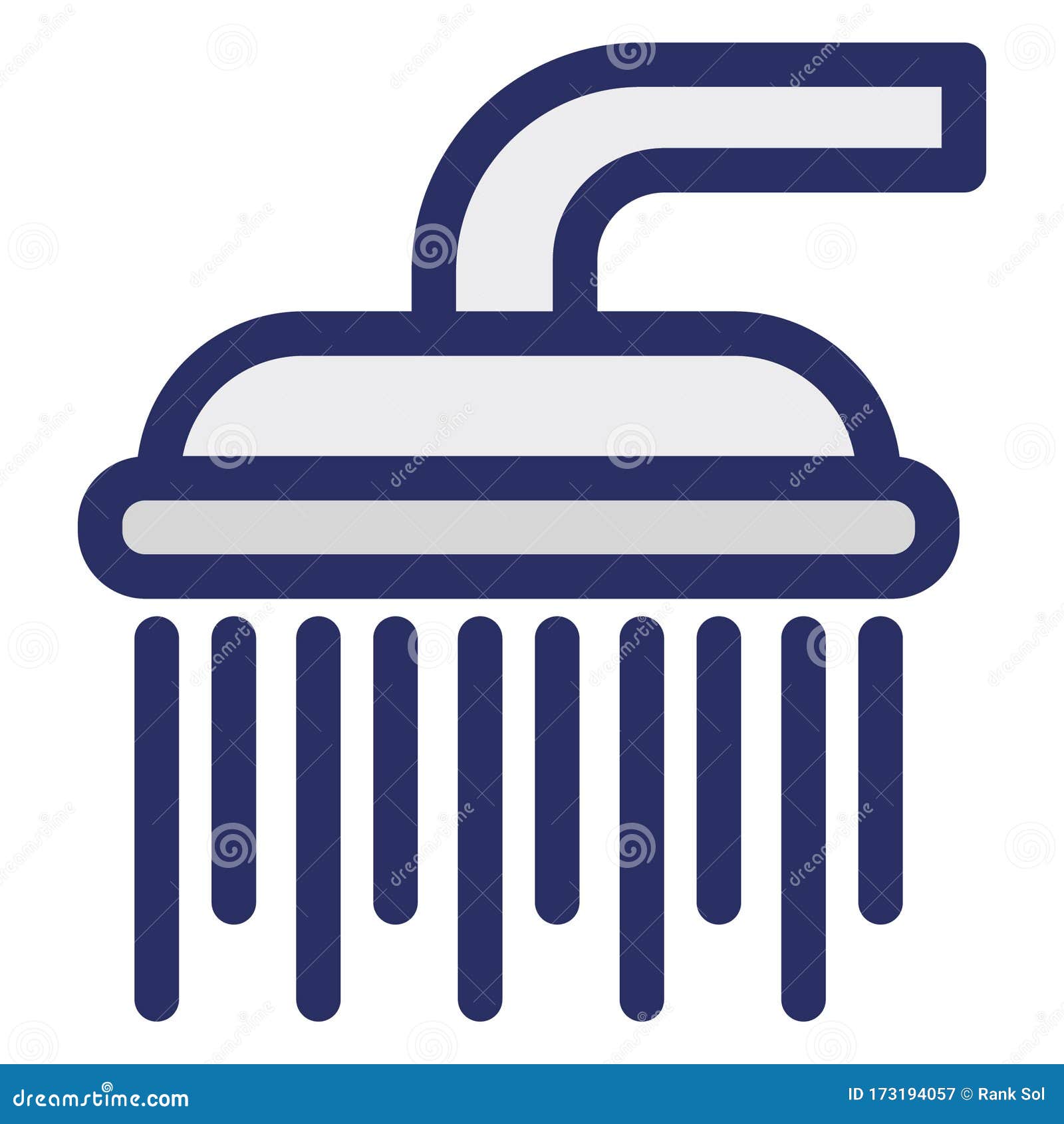 Basic RGB Bath, Bathe Vector Icon Which Can Easily Modify or Edit Stock ...