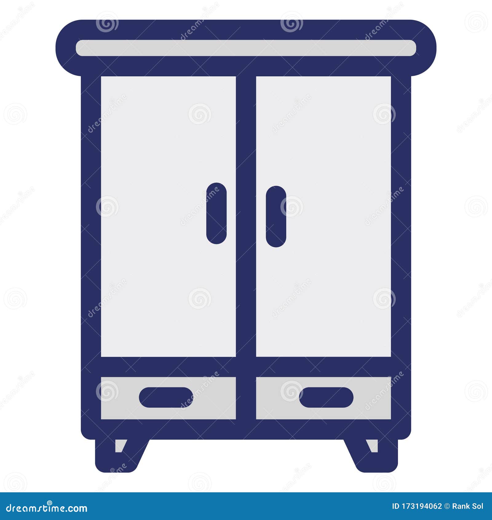 Checkroom Vector Icon On White Background. Flat Vector Checkroom Icon ...