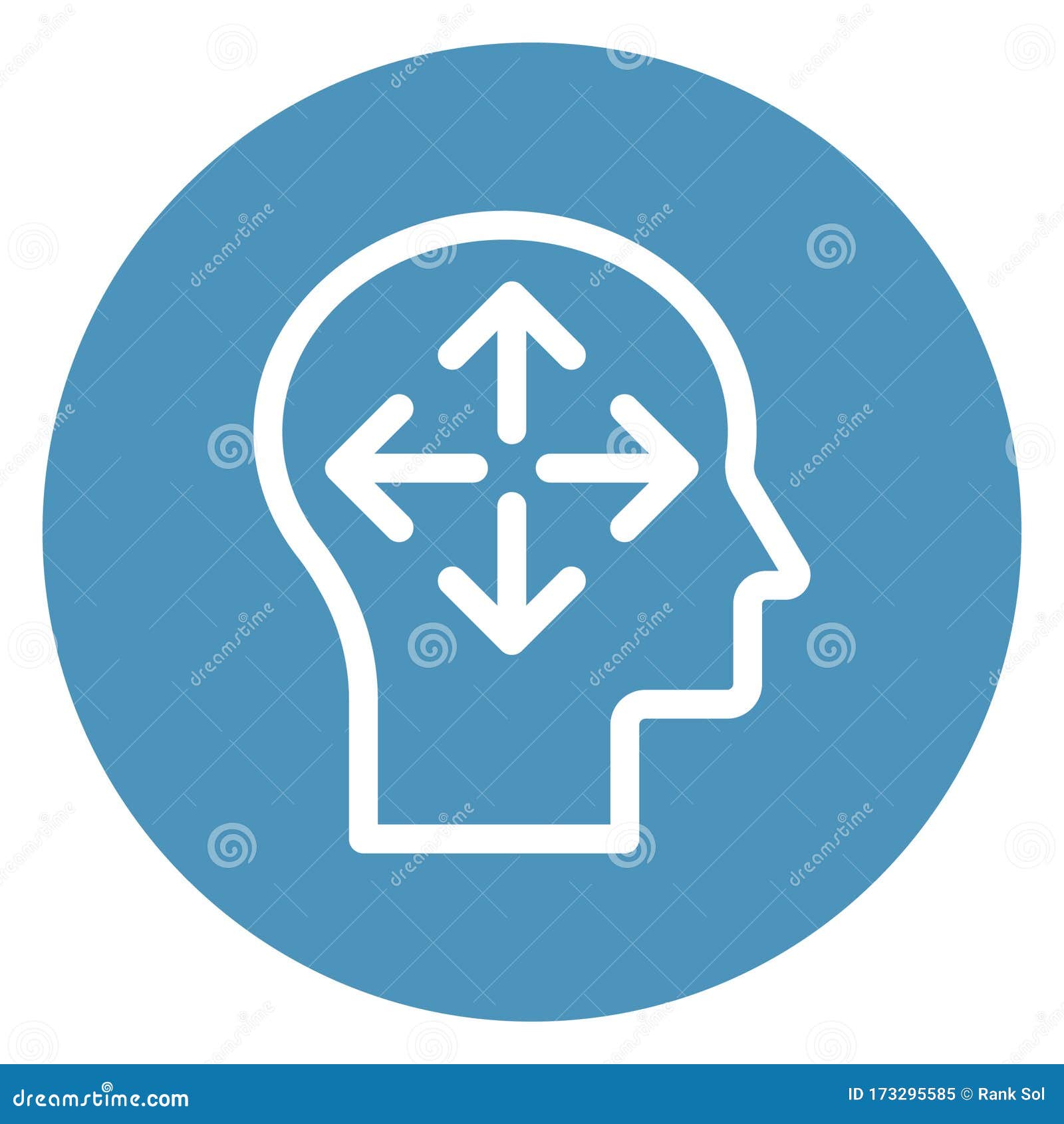 Autism, Brain, Line Vector Icon Which Can Easily Modify or Edit Stock ...