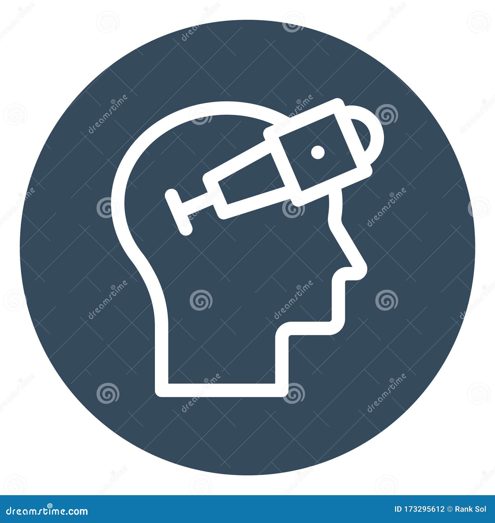 Discovery, Future Vision, Line Vector Icon Which Can Easily Modify or ...