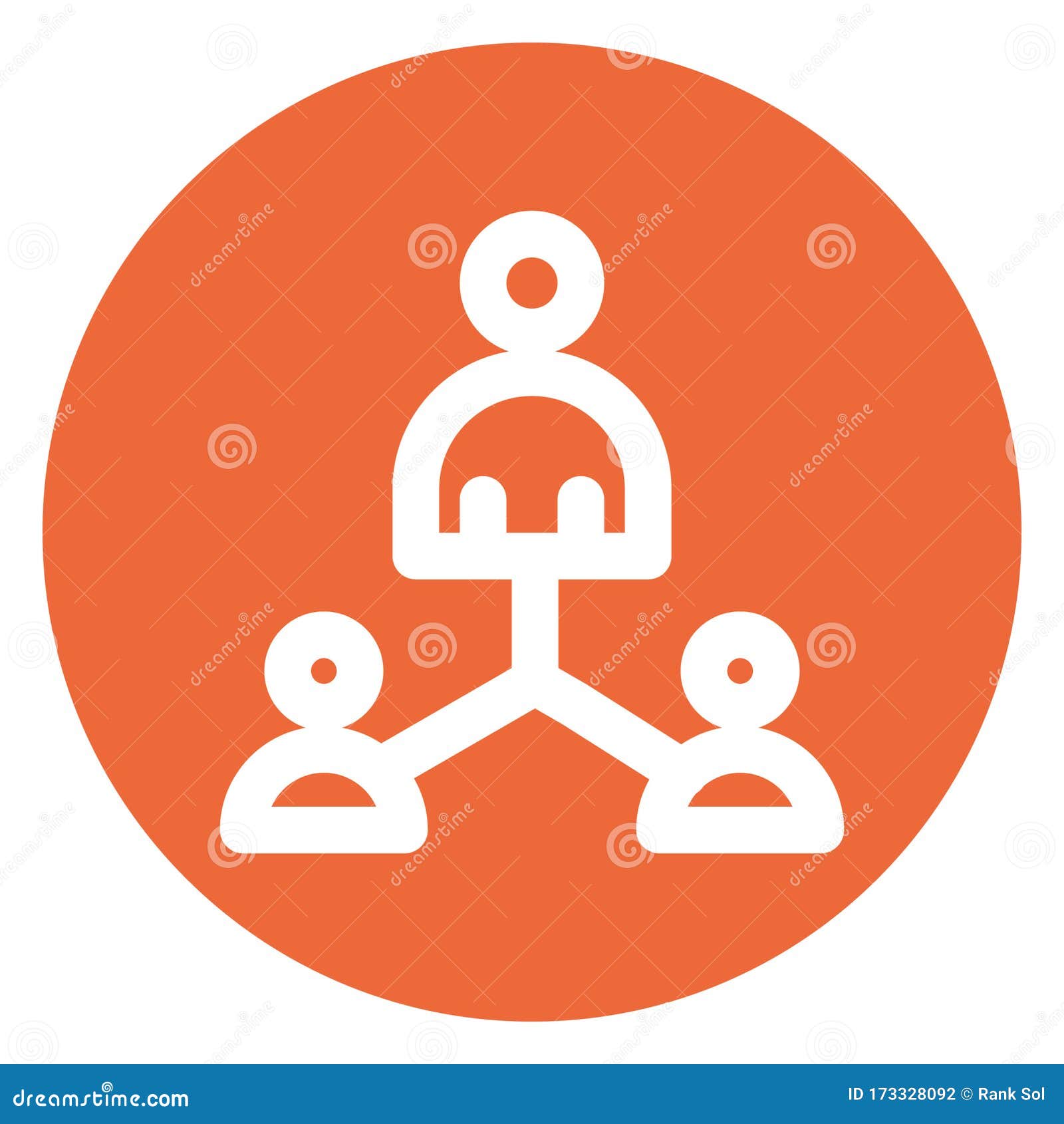 Administration, Management Bold Outline Vector Icon You Can Easily ...