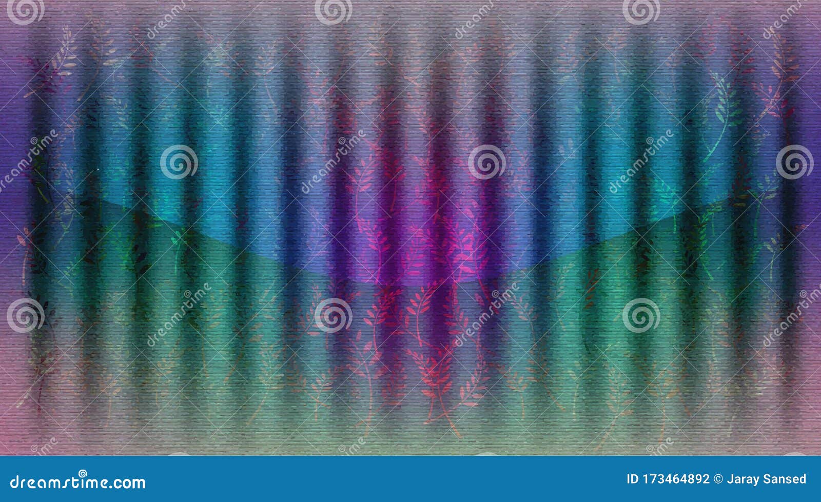 The Background is a Heat Wave and the Pattern Inside. Stock Vector ...