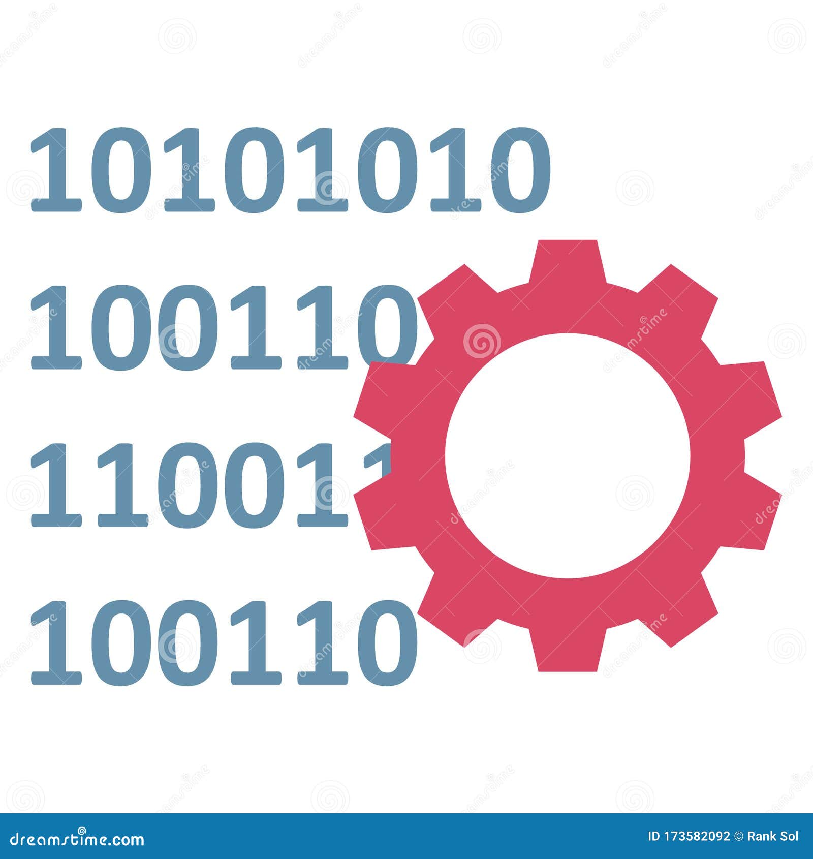 Data Management Color Vector Icon Which Can Easily Modify or Edit Stock ...
