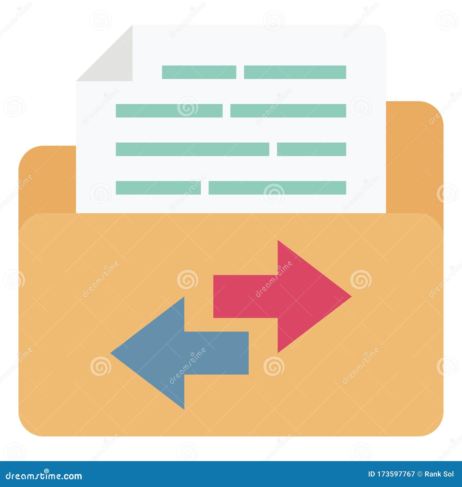 Share Folder Color Vector Icon Which Can Easily Modify or Edit Stock ...